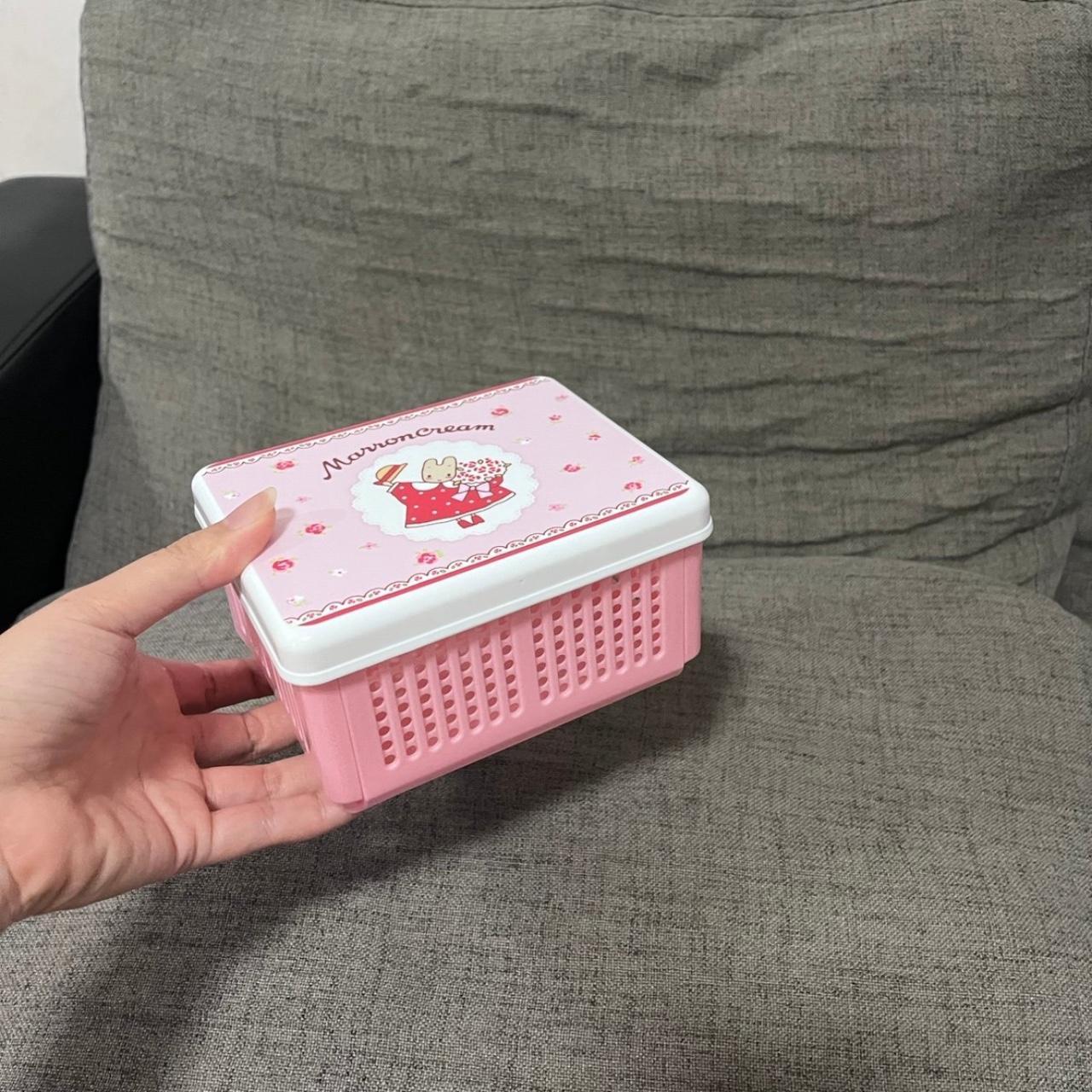 Brand new Marron Cream folding small storage box.... | Depop