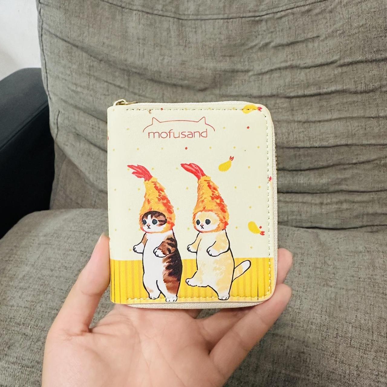 Brand new Mofusand wallet Measurement: 11x9 cm - Depop