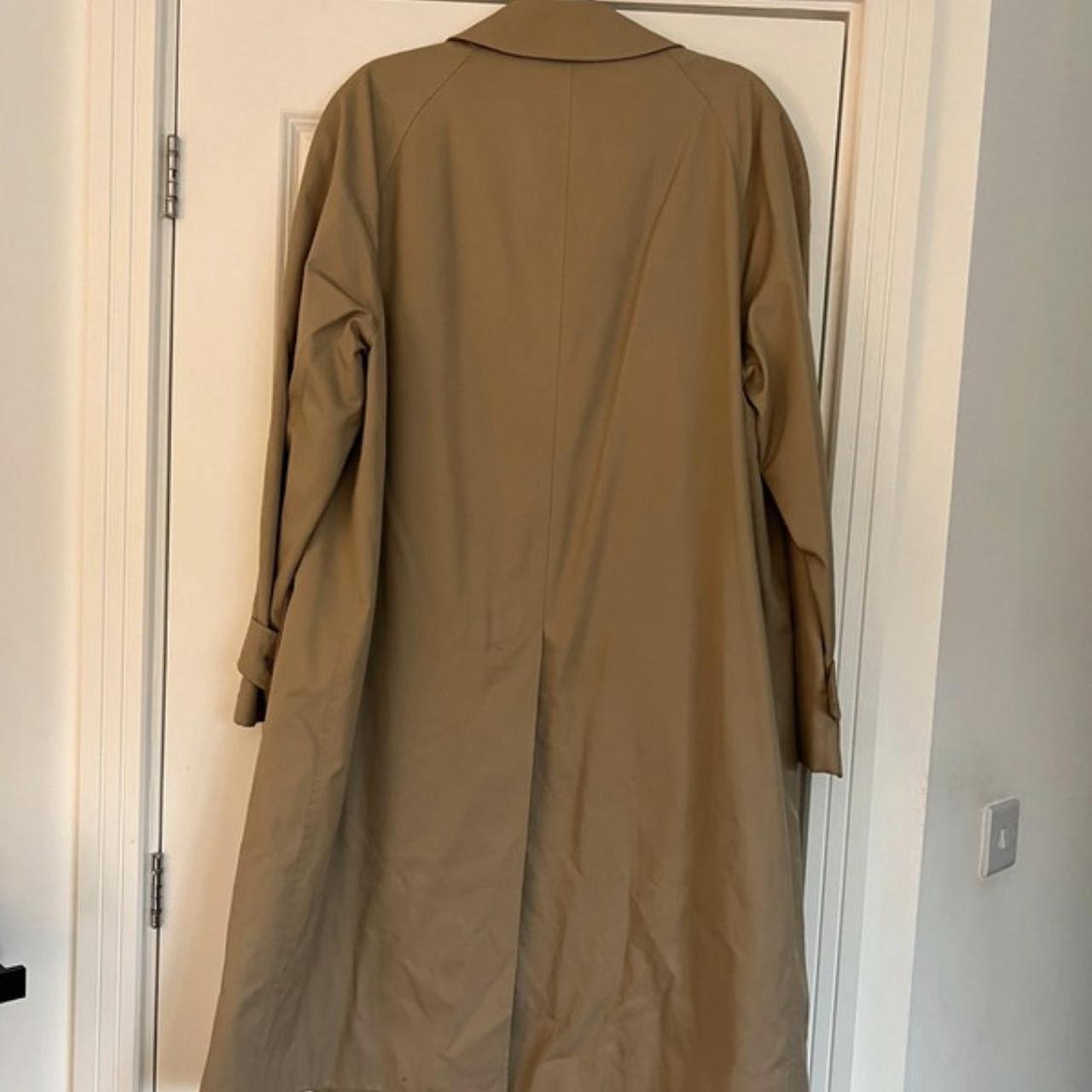 Vintage Burberry Coat Great Condition Fits L Xl Mens Depop