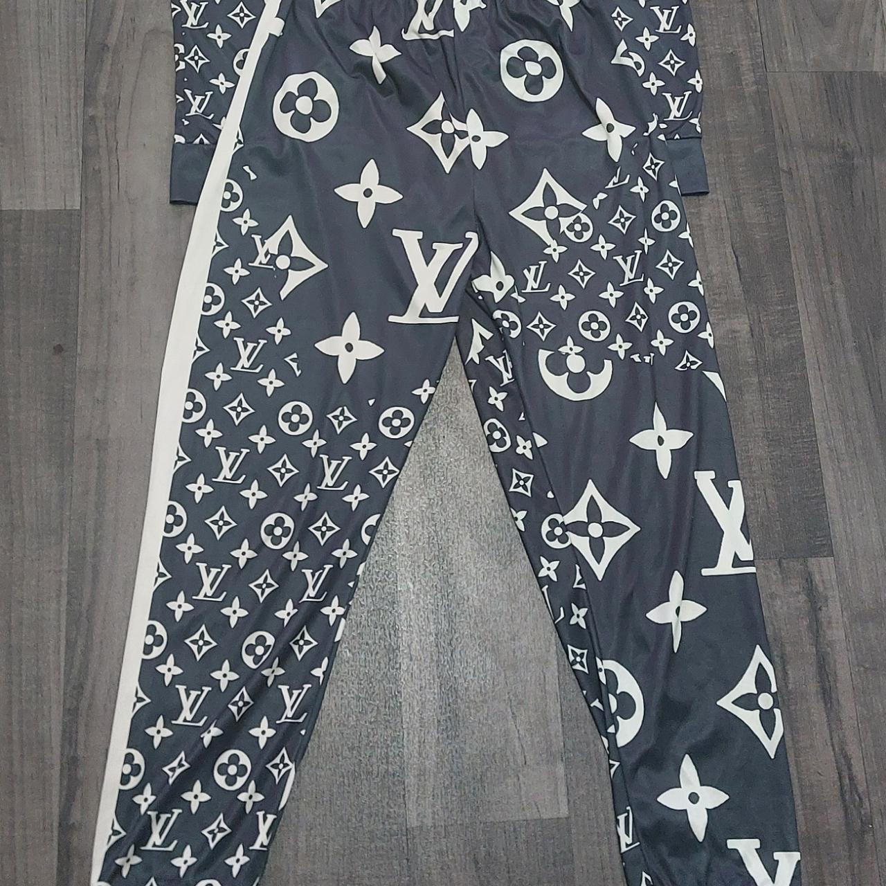 Louis vuitton tracksuit size medium. Perfect condition - Depop