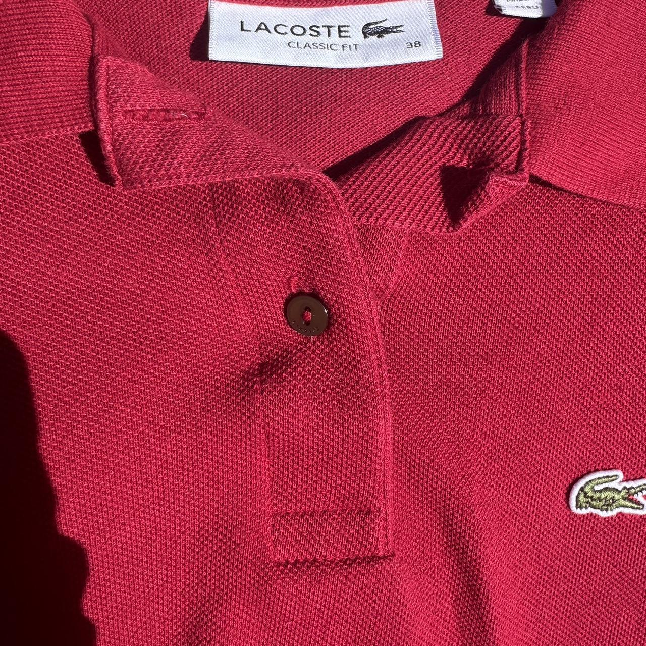 Lacoste Button Up Great Condition Size 38 - Depop