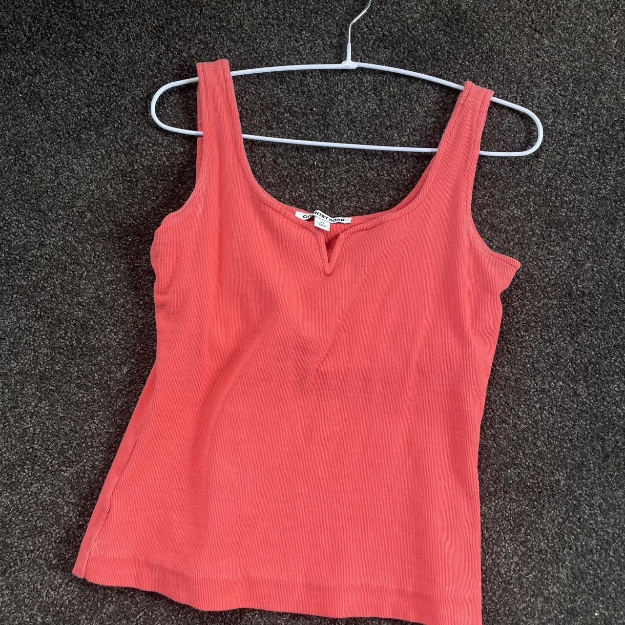 Country road top💗 built in bra great for summer!... - Depop