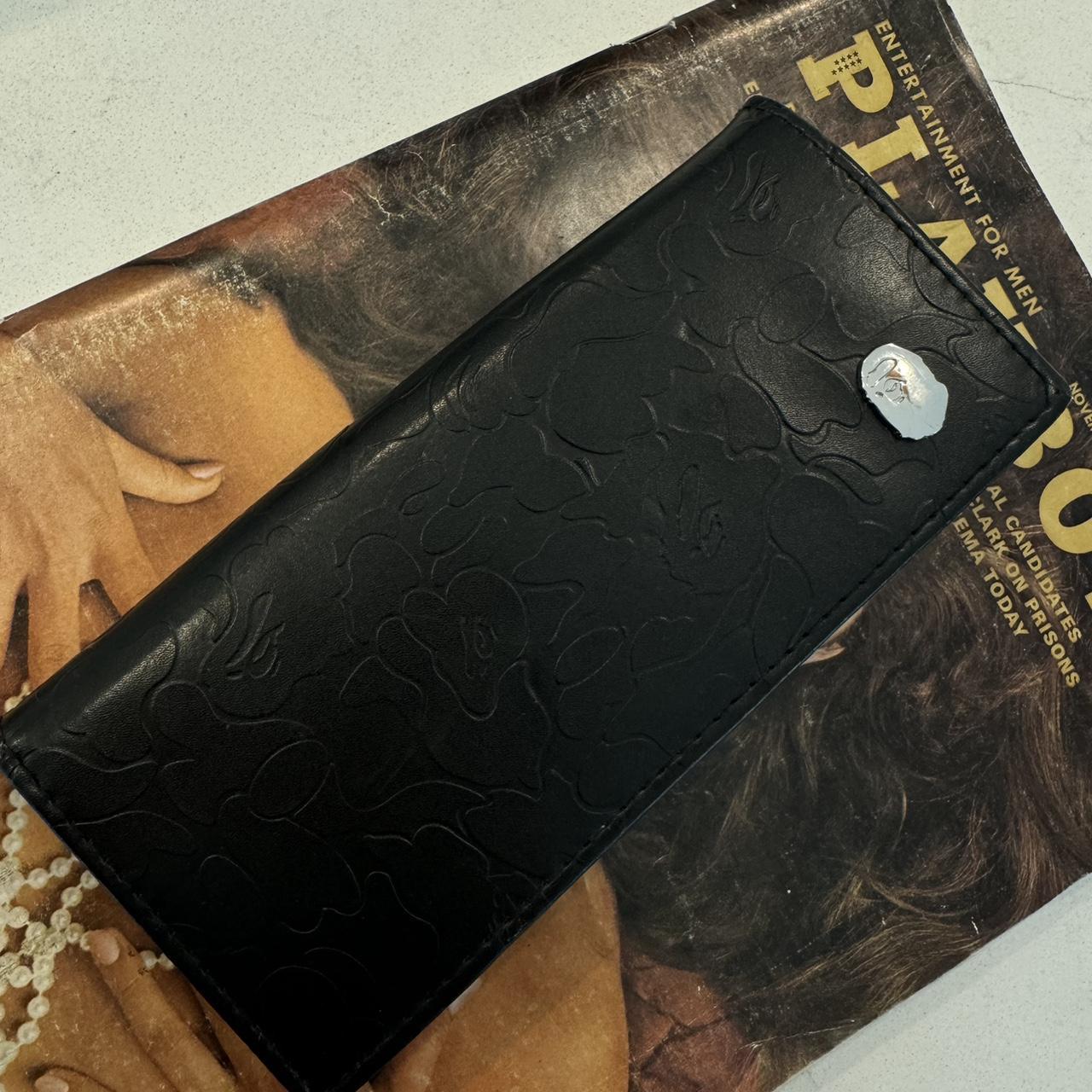 Black Bape wallet Lightly used #bape #abathingape | Depop