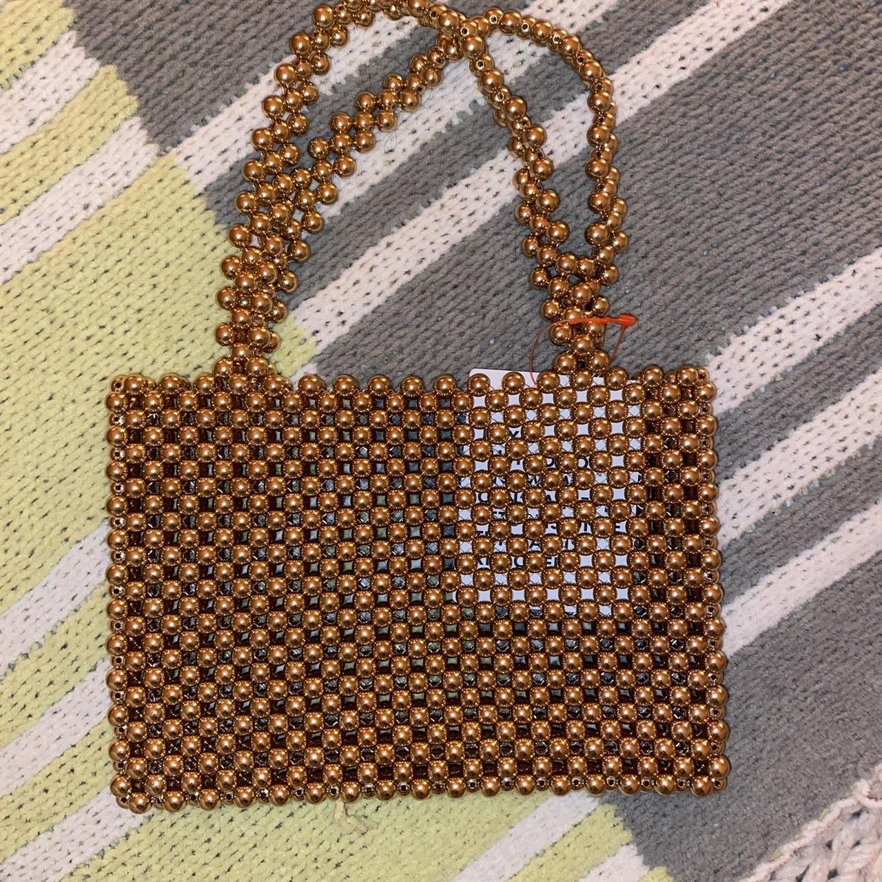 small gold purse - Depop