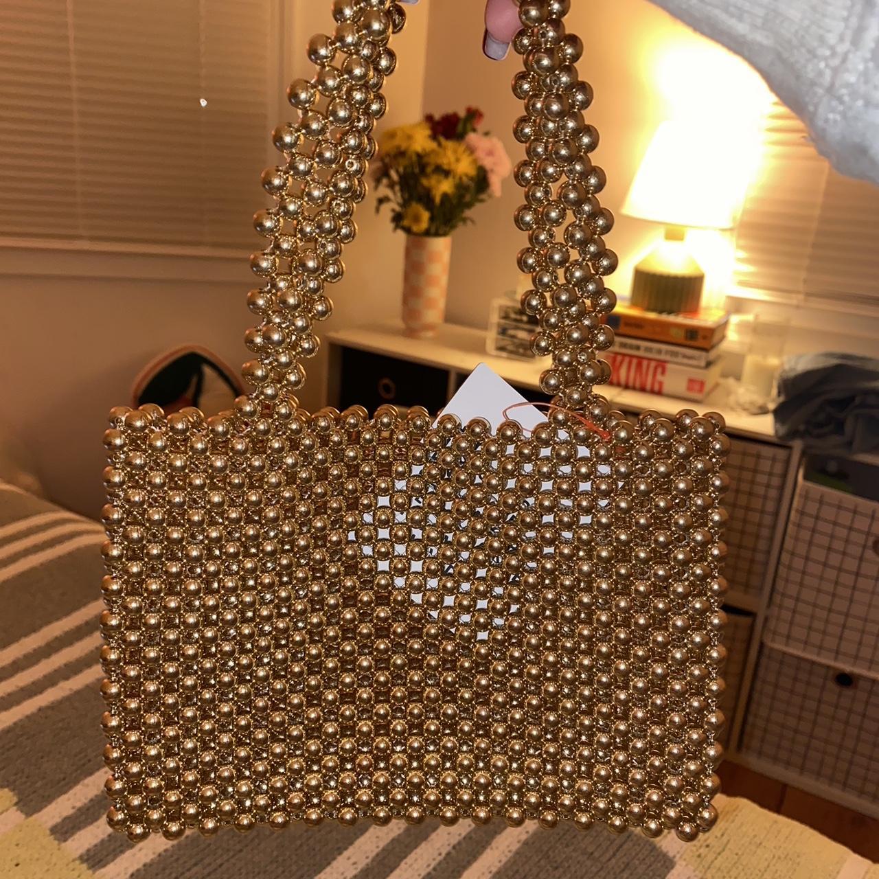 small gold purse - Depop
