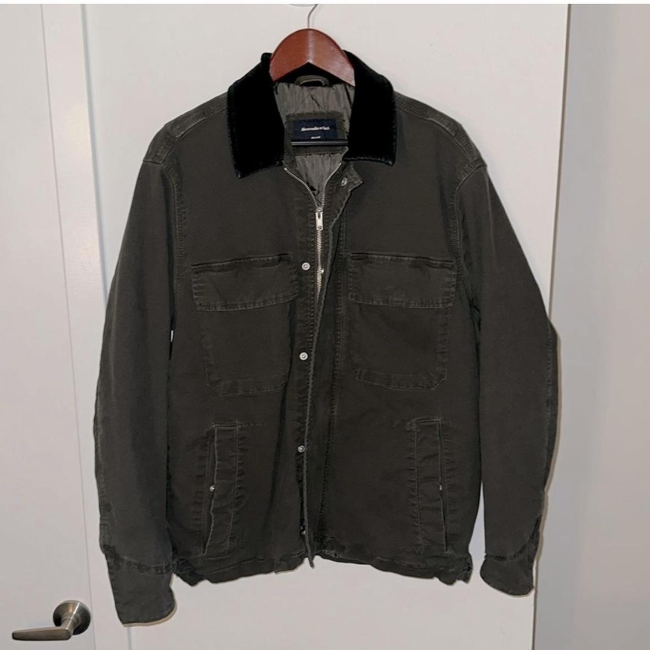 Abercrombie and Fitch Workwear Jacket Medium - Depop