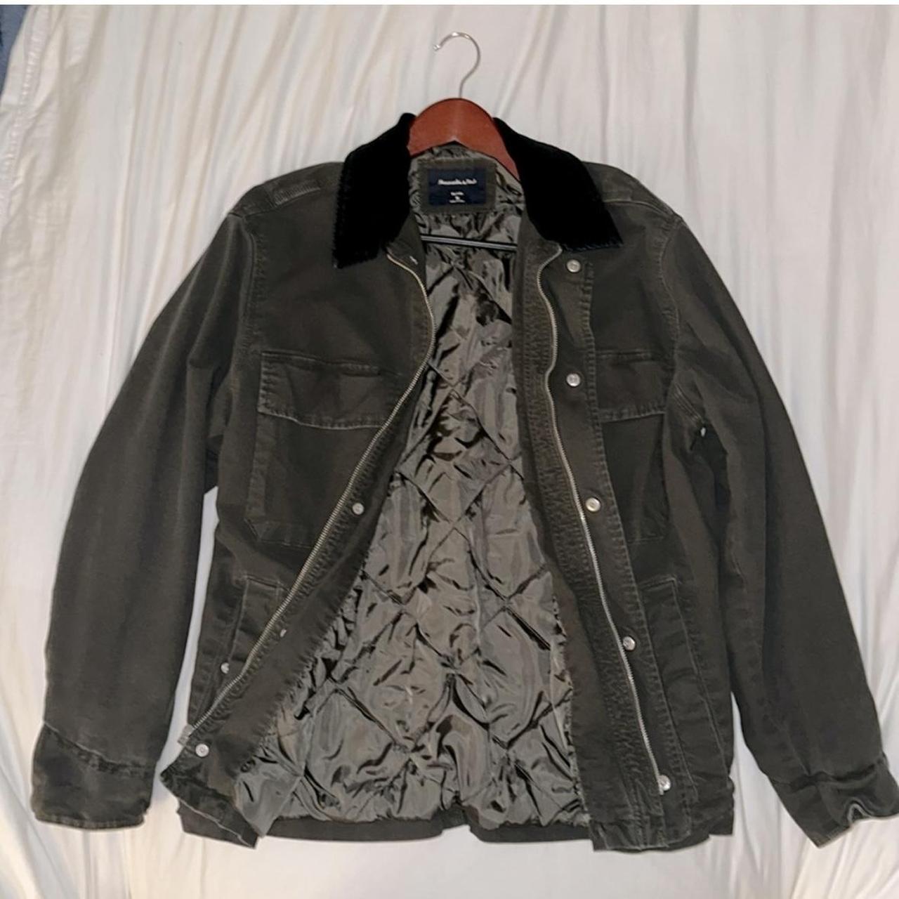 Abercrombie and Fitch Workwear Jacket Medium - Depop