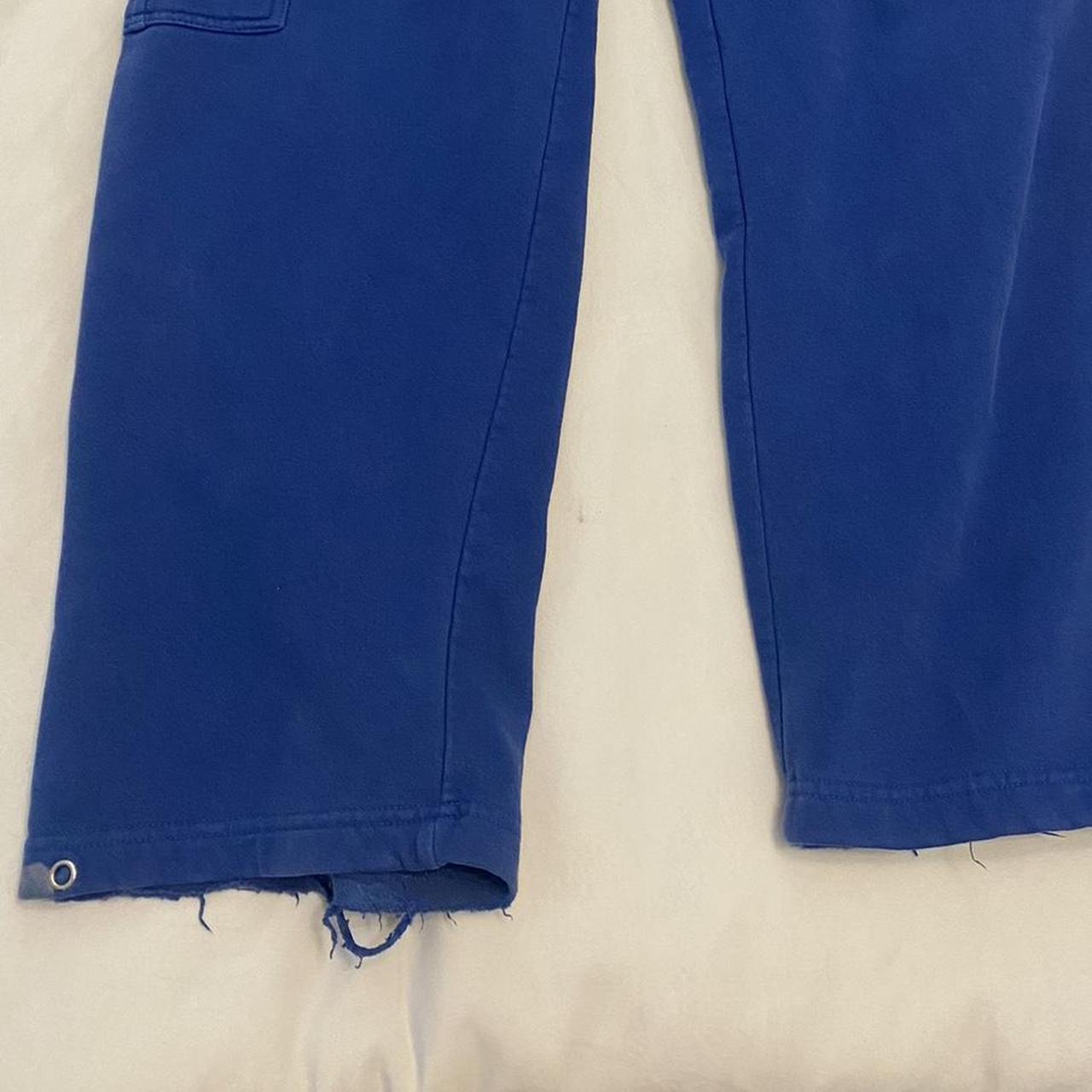 Blue ProClub heavy weight sweatpants -slightly... - Depop