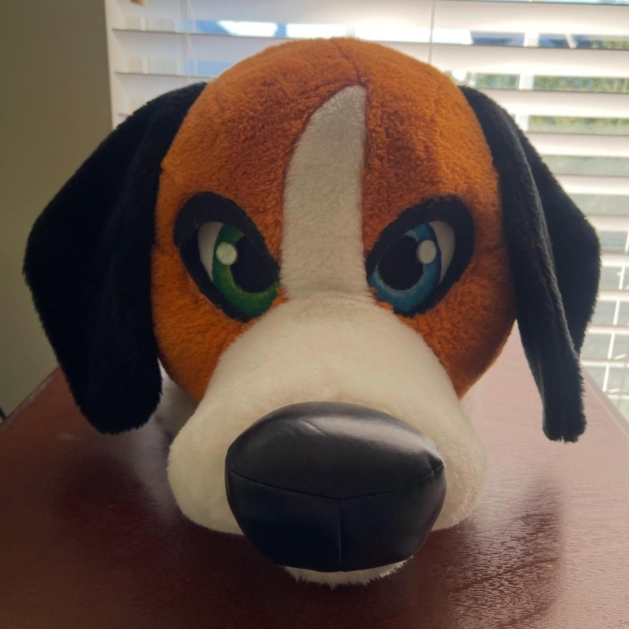 Beagle dog fur head with paws and tail. Excellent... | Depop
