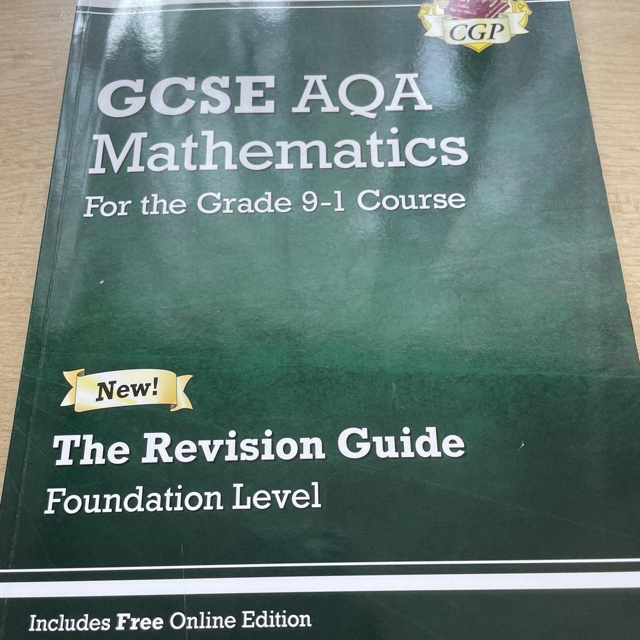 GCSE maths revision book #GCSEbook #revision #maths - Depop