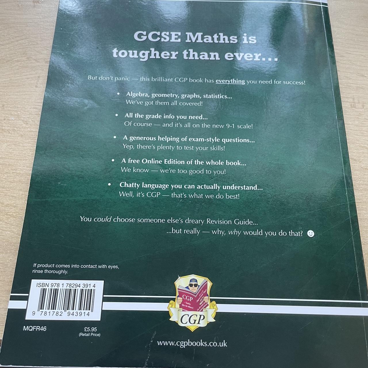 GCSE maths revision book #GCSEbook #revision #maths - Depop