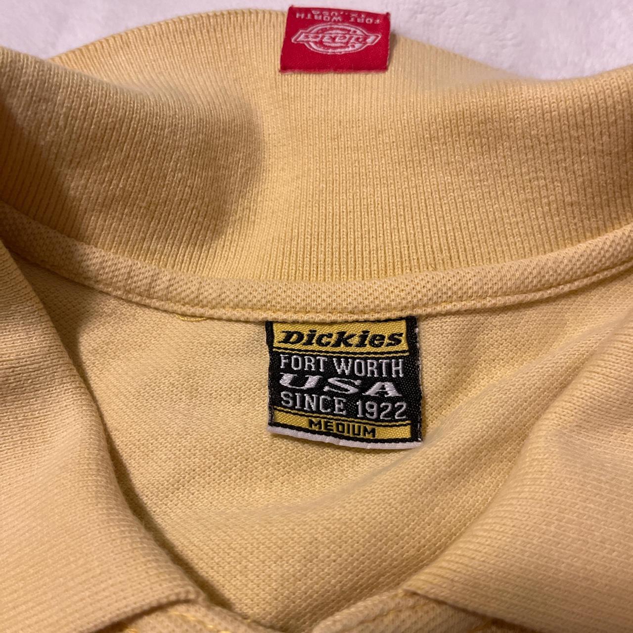 Yellow dickies polo | Depop