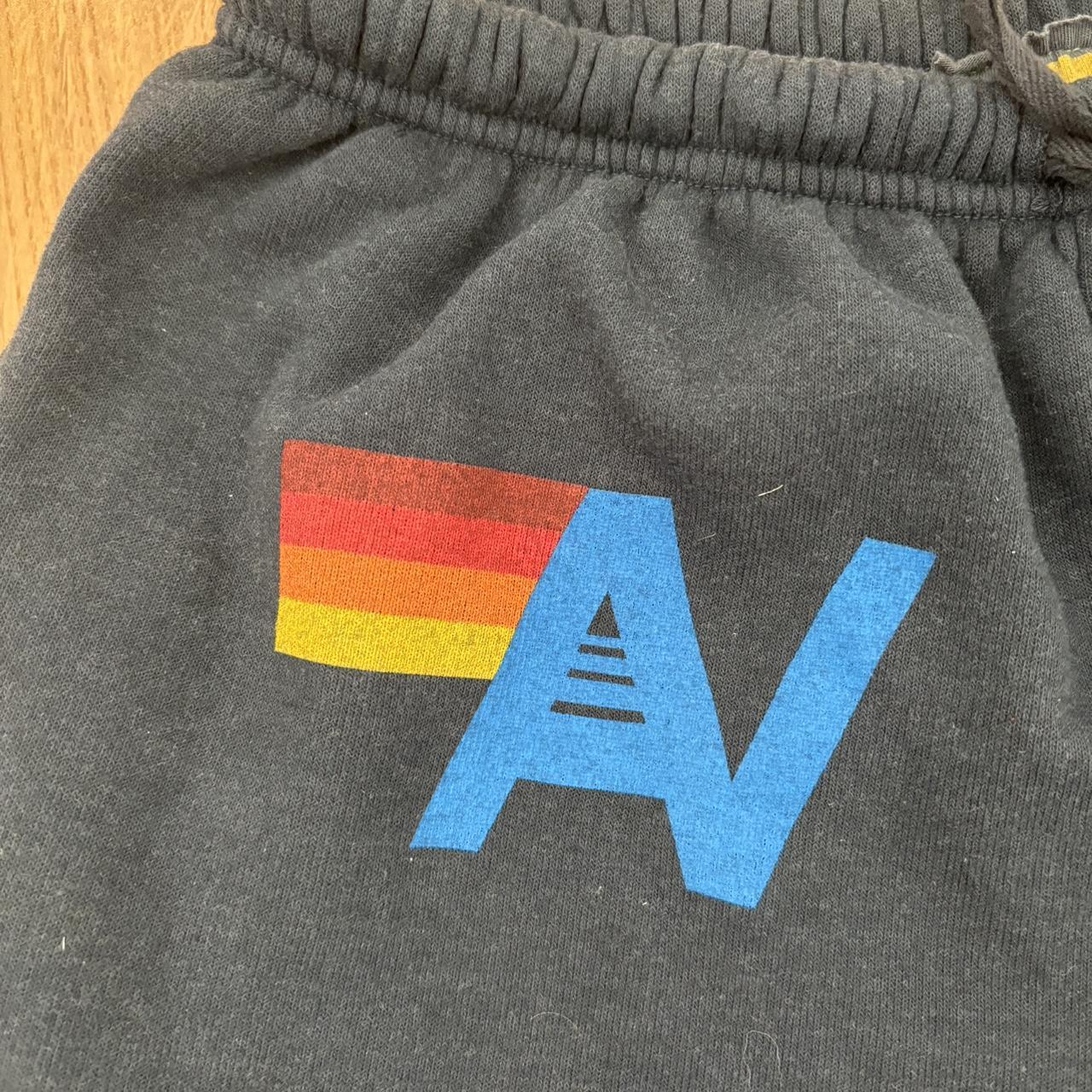 XL black aviator nation shorts with classic logo!... - Depop