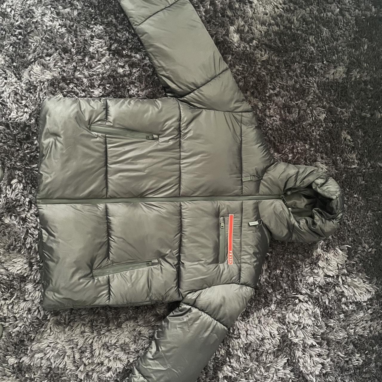 Prada Coat Immaculate Condition Worn A Handful of... - Depop