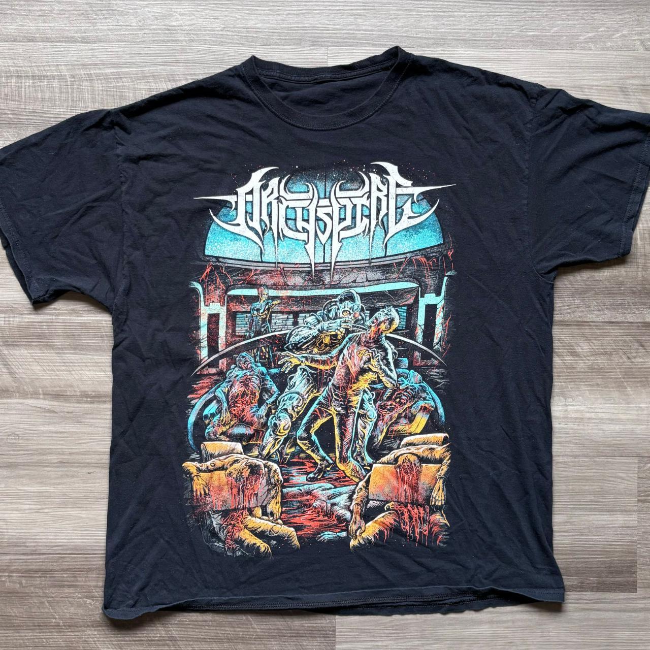 Archspire Metal Rock Band Music Graphic Shirt - 23x29 - Depop
