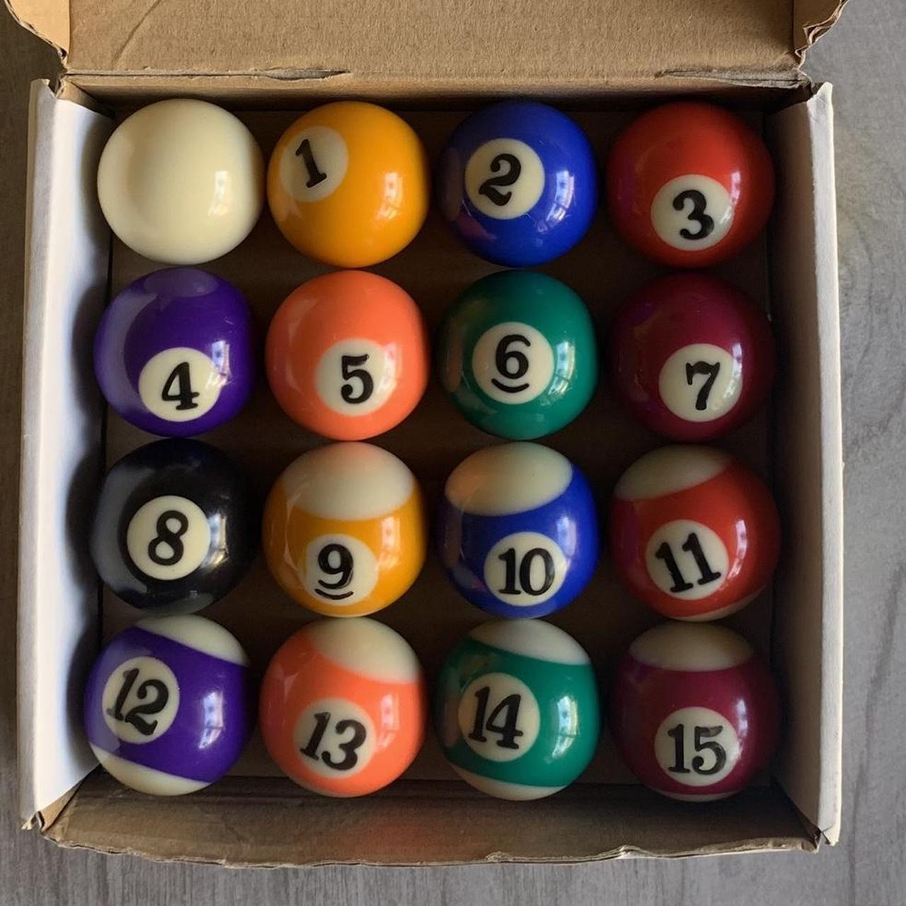 🎱 Mini pool balls Great for decoration Can... - Depop