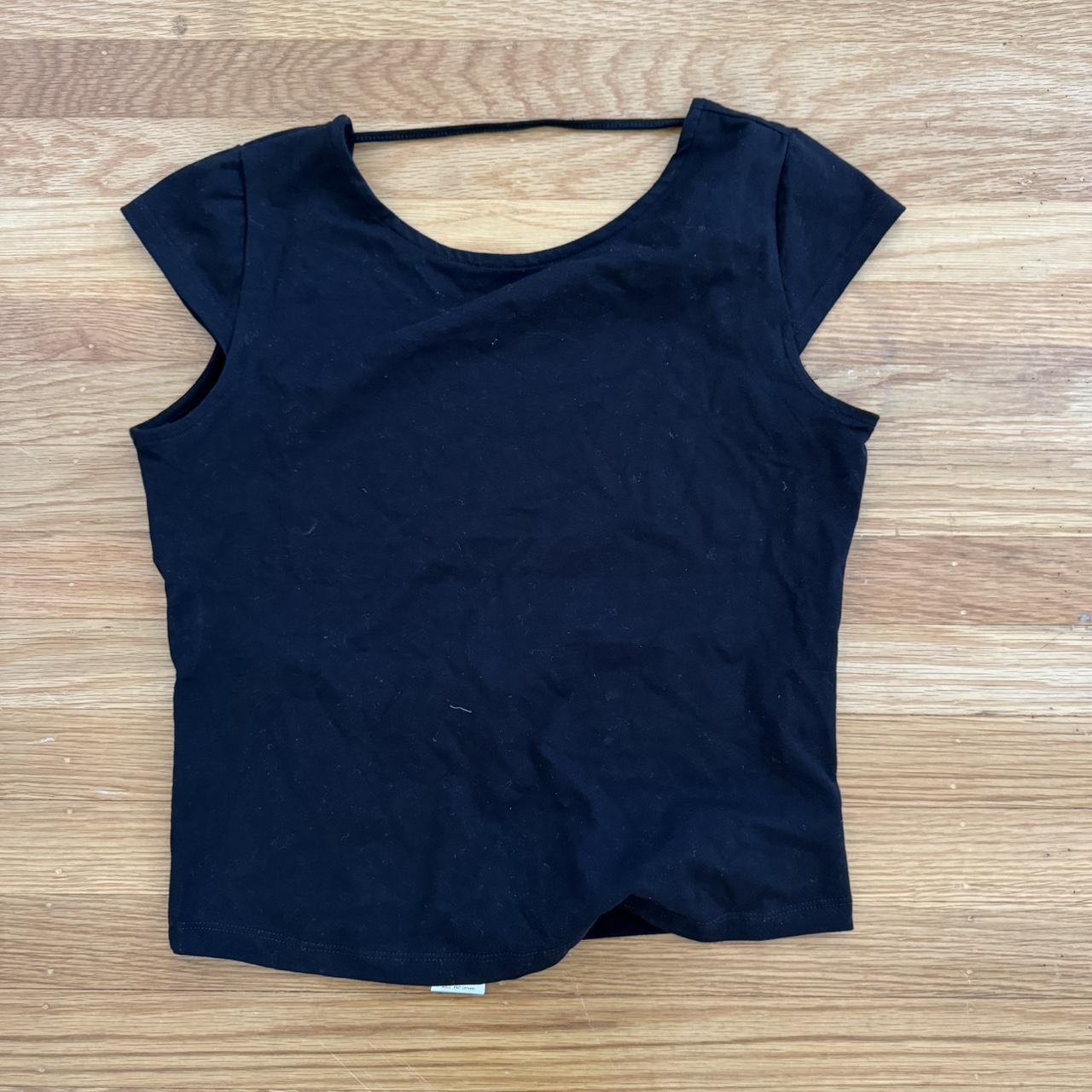 black garage backless top, never worn, new with tags - Depop