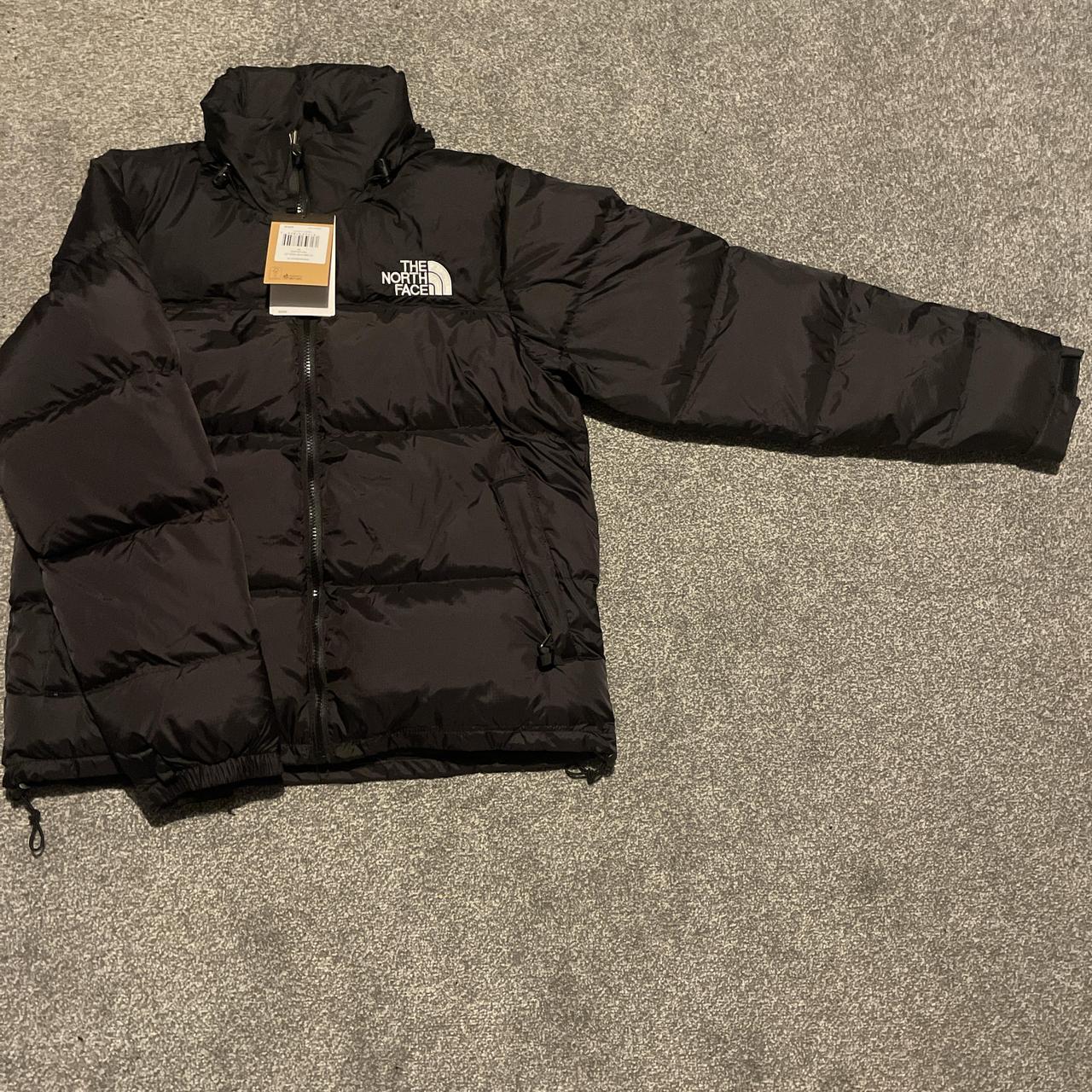 Black The North Face 700 puffer jacket... - Depop