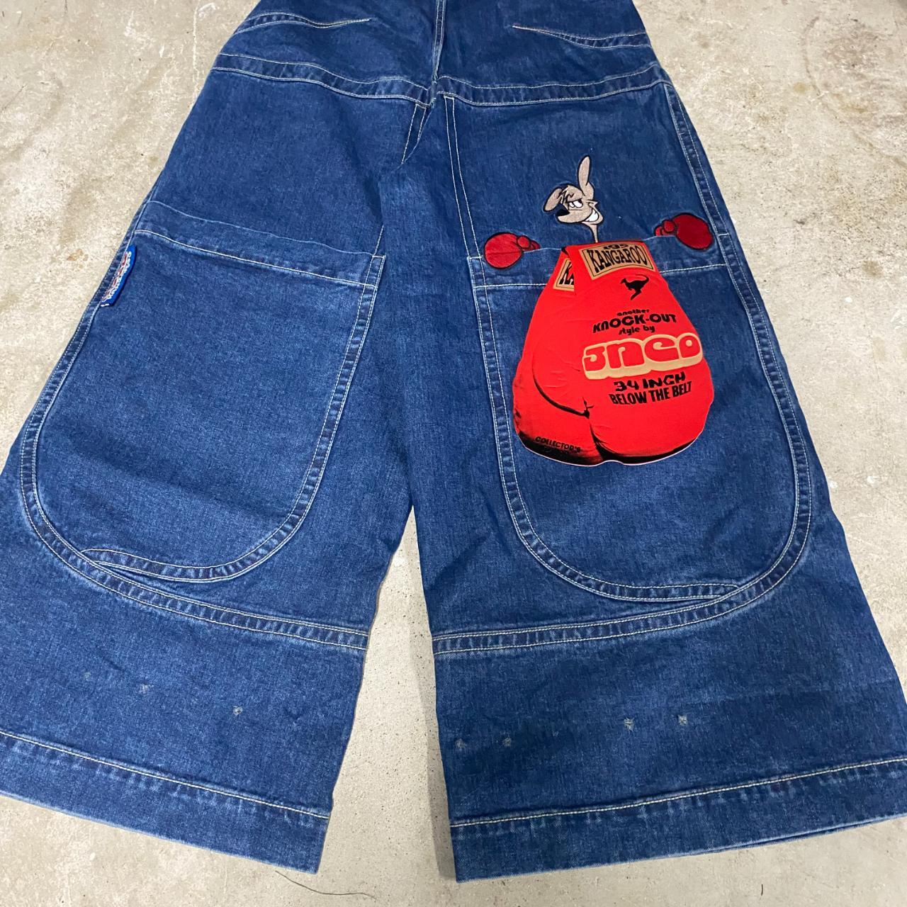 Jnco kangaroo dark stone 36x30 NOT REAL PRICE DO NOT... - Depop