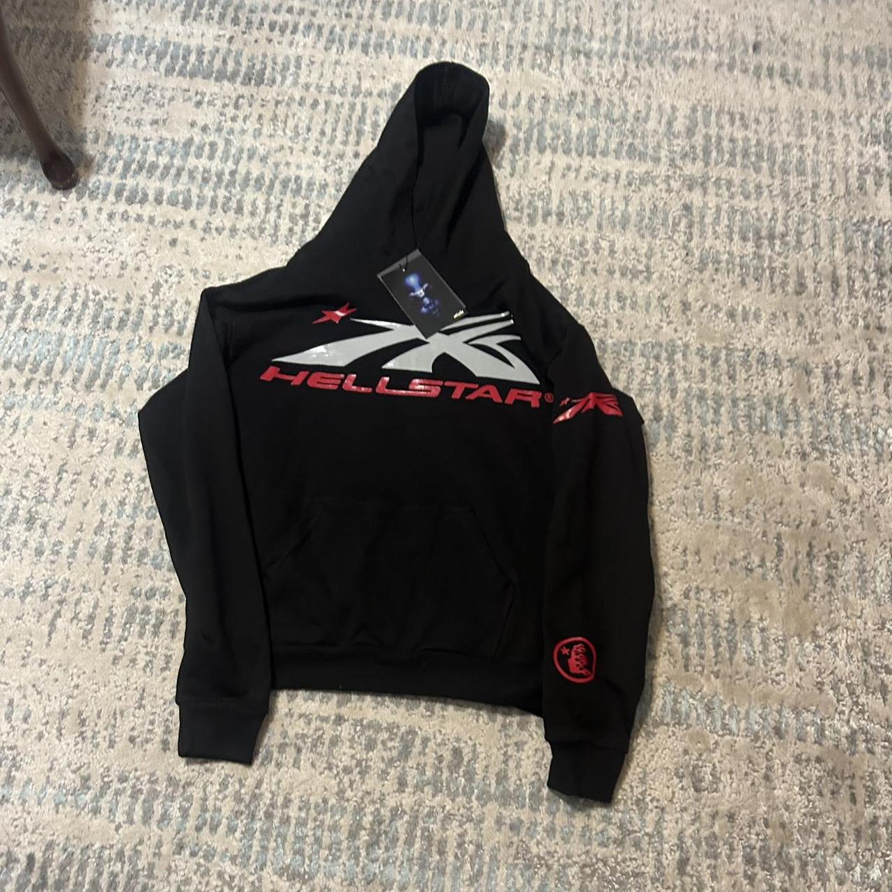 Black and red Hellstar hoodie #streetwear #skater - Depop