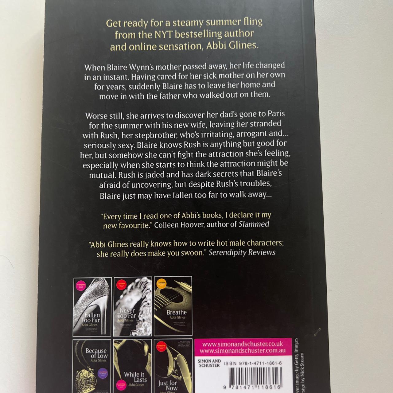 Fallen too far by Abbi Glines Paperback book in... - Depop