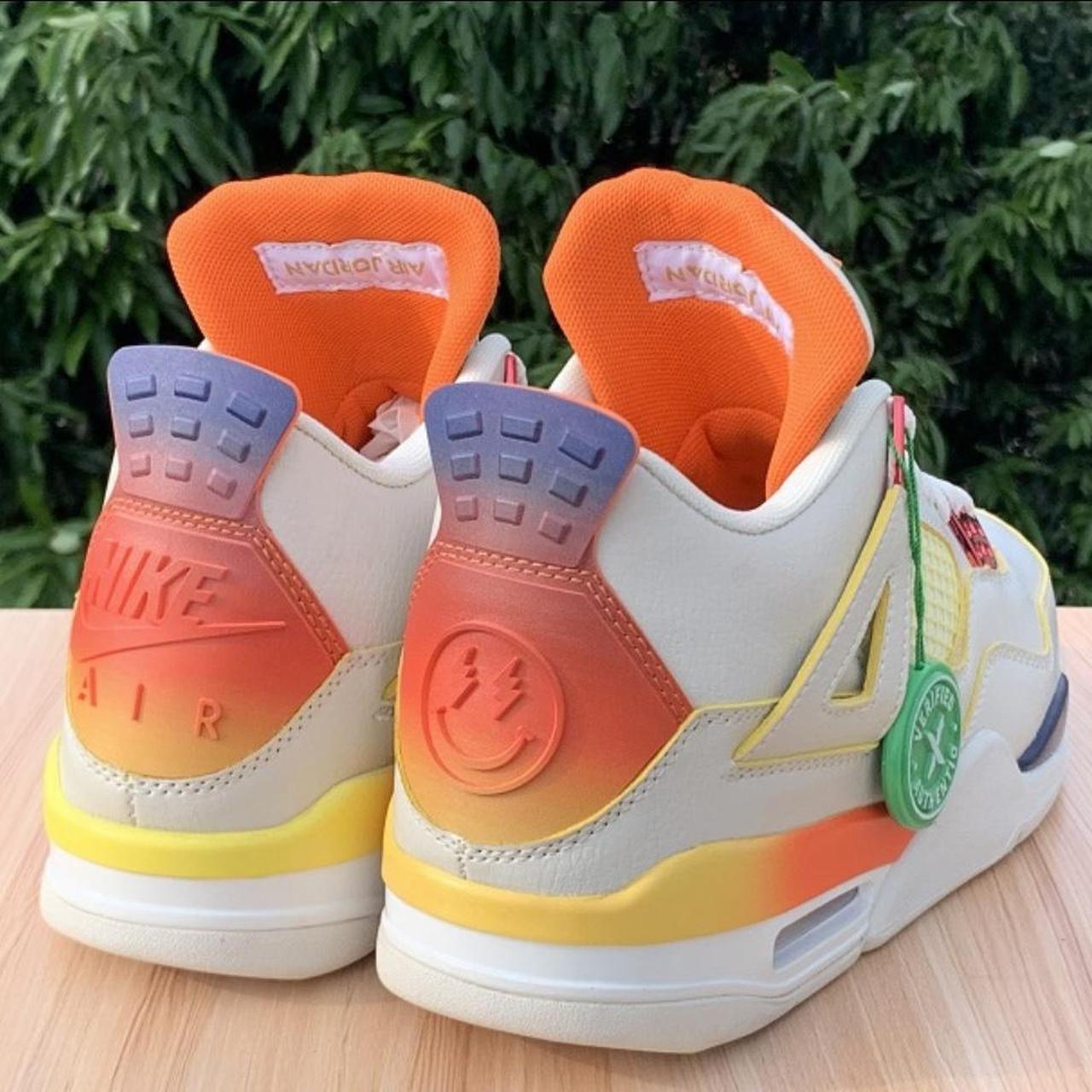 Air Jordan 4 x J Balvin Medellín Sunset - Depop