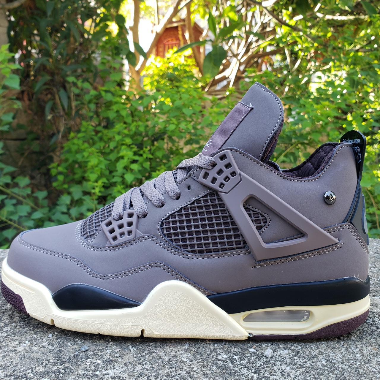 A Ma Manière x Air Jordan 4 “Violet Oreo” - Depop