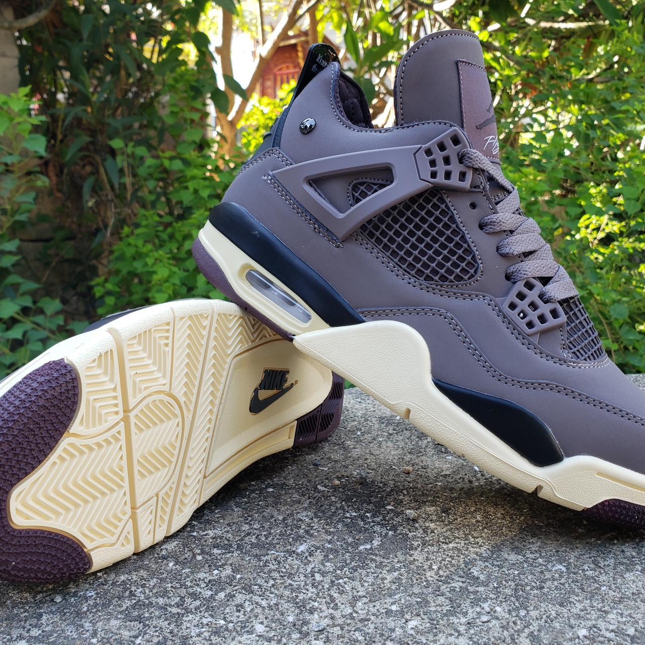 A Ma Manière x Air Jordan 4 “Violet Oreo” - Depop