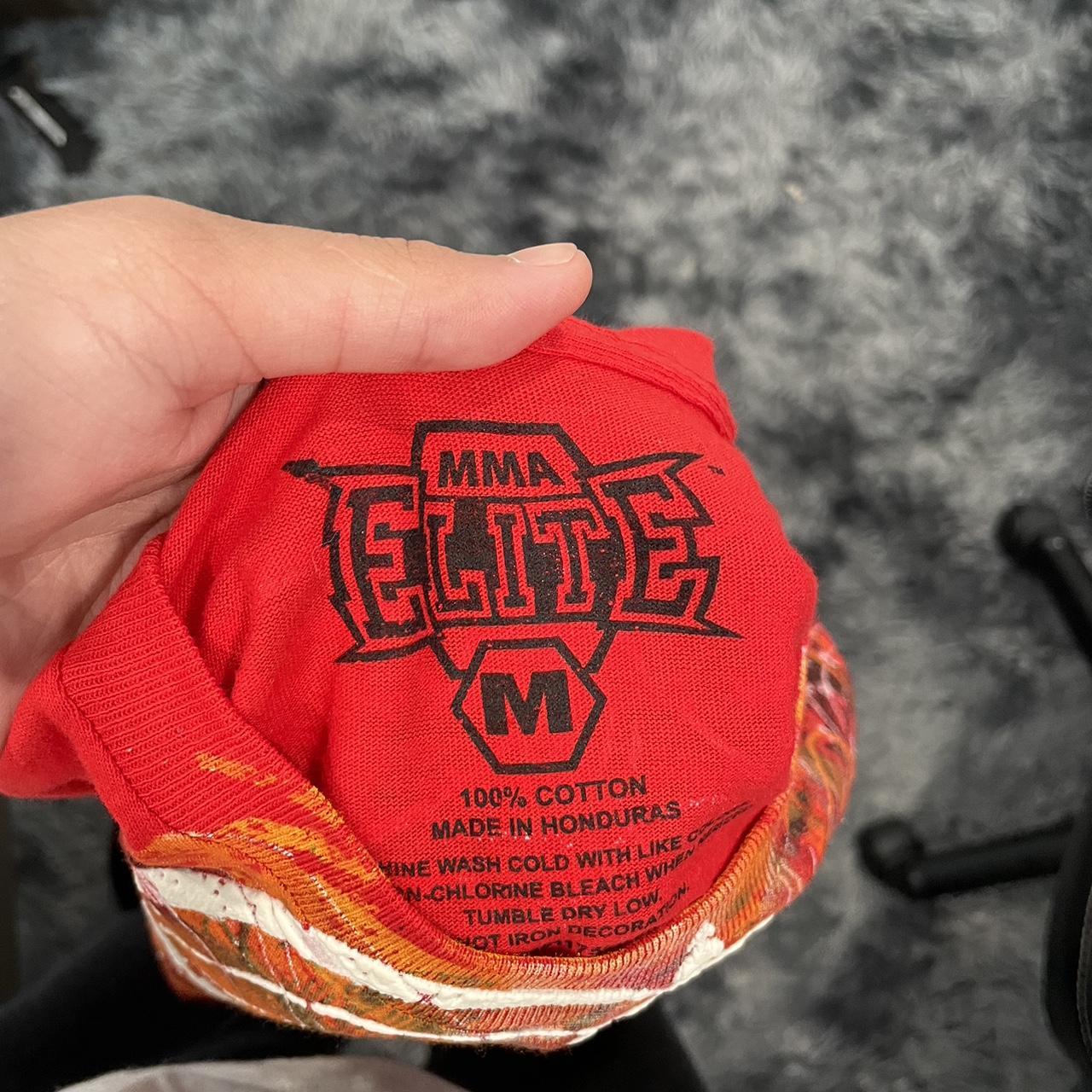 Red MMA elite shirt Size: Medium - Depop
