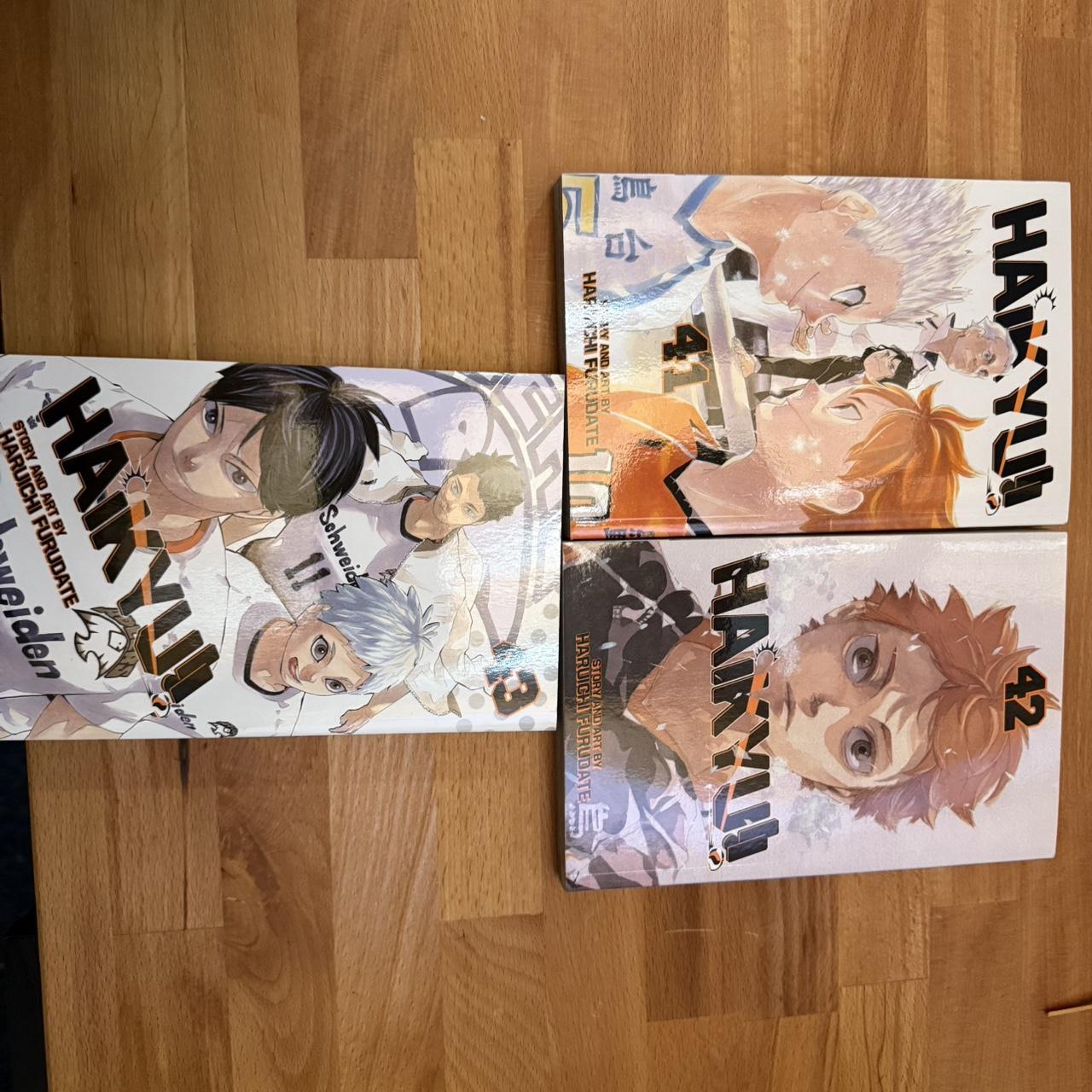 Haikyu manga set - volumes 41, 42, 43, Haikyu... - Depop