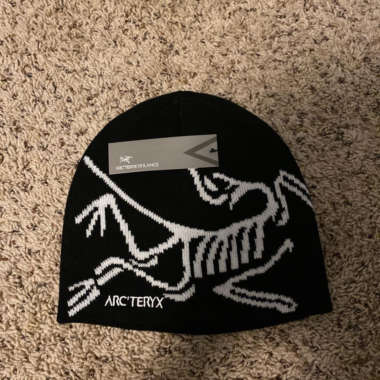 Brand New W Tags Black Arcteryx Beanies - Depop