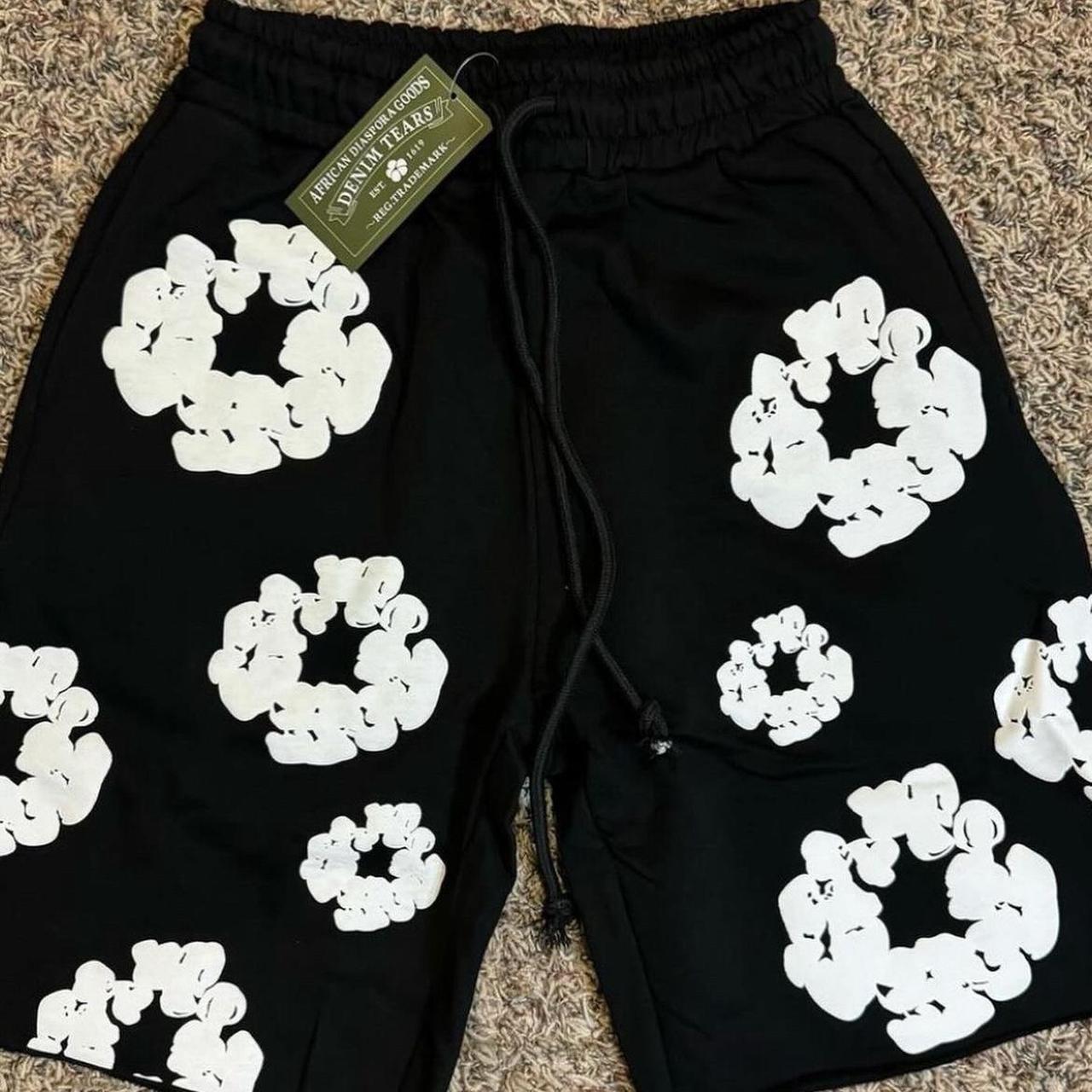 Black Denim Tears Shorts. Brand New With Tags. - Depop