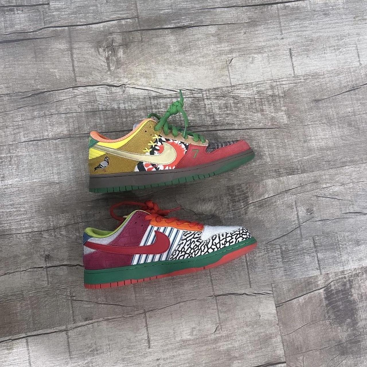 What Da Dunks -wmns size 8 kids size 6.5 - worn 3... - Depop