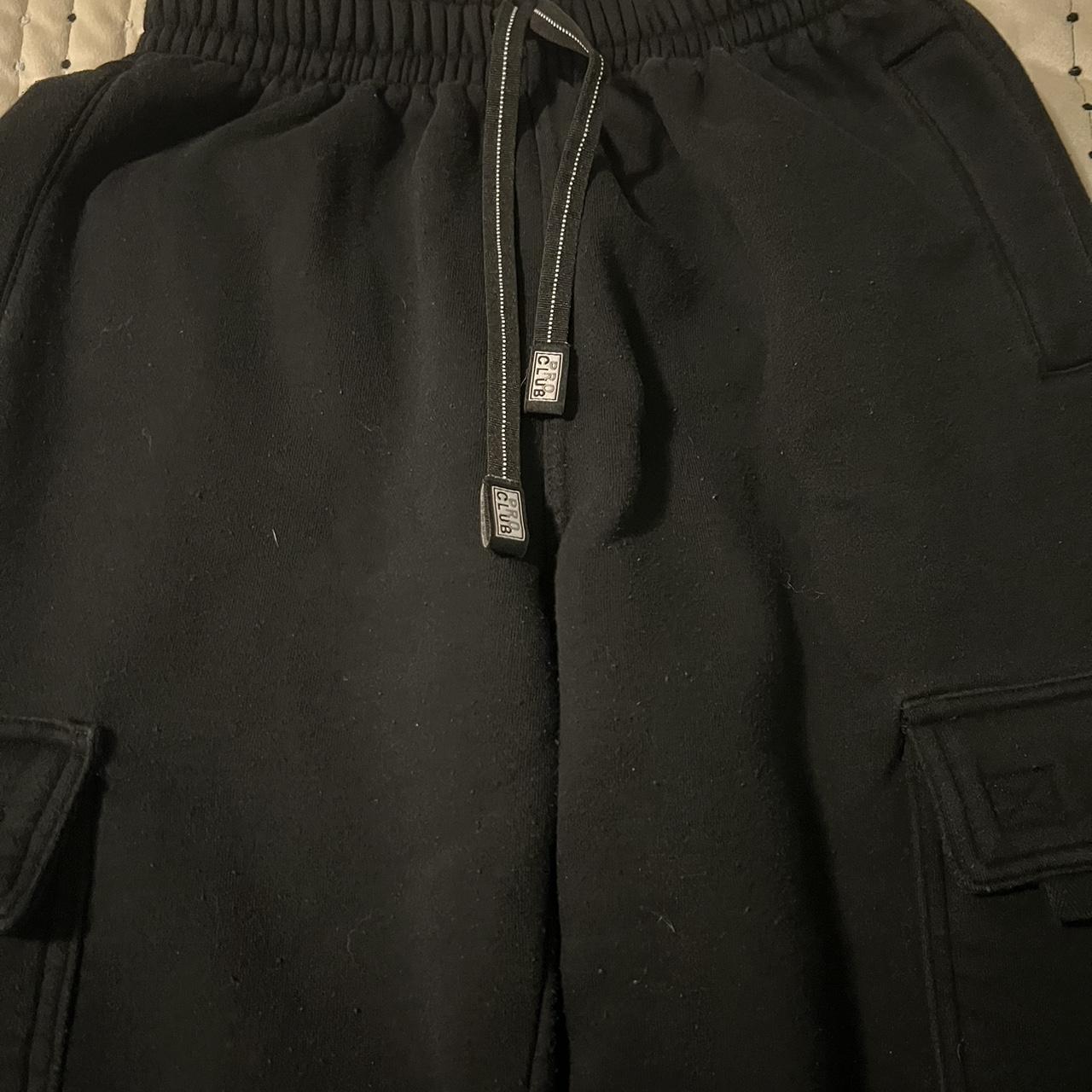 Black pro club small pants - used PICK UP ONLY! CASH... - Depop