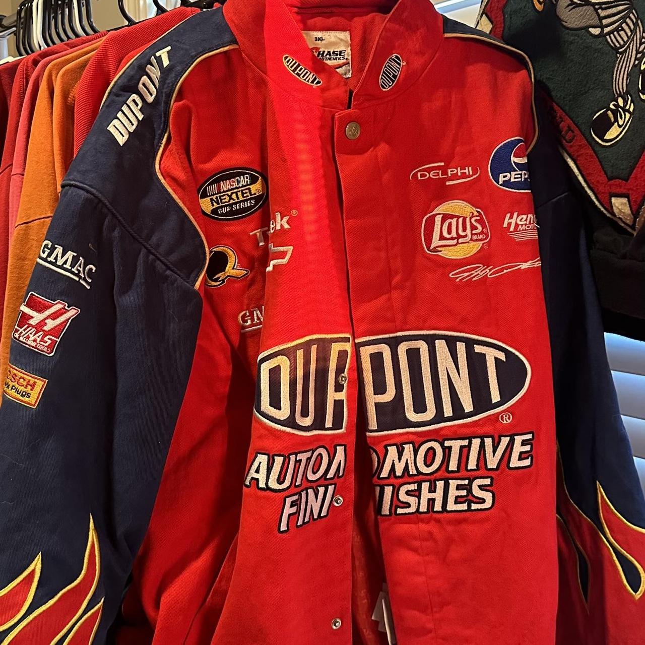 jeff gordan nascar dupoint jacket, worn 1... - Depop
