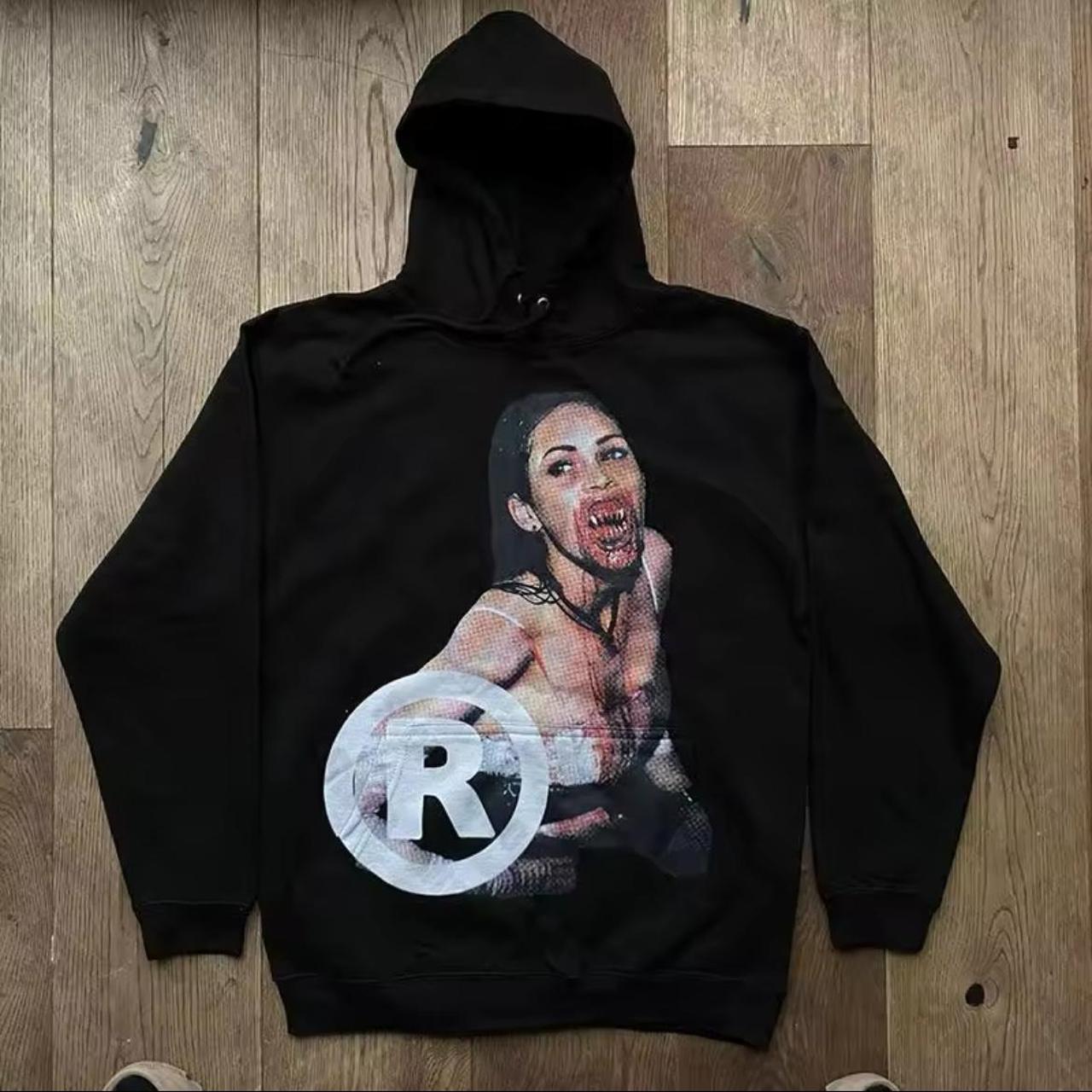 Black Ransom hoodie with graphic print #streetwear | Depop