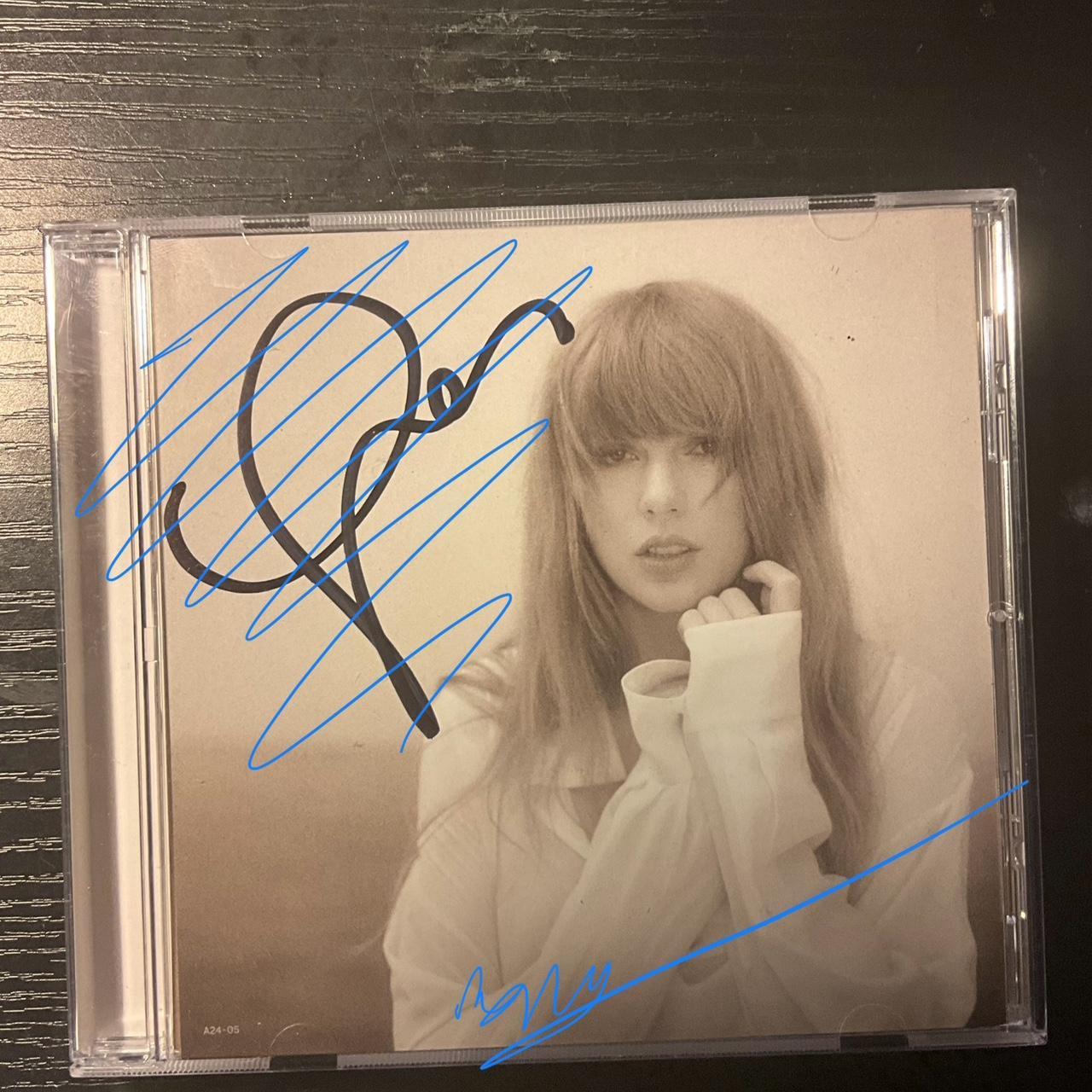 Taylor swift signed ttpd cd Just looking for offers... - Depop