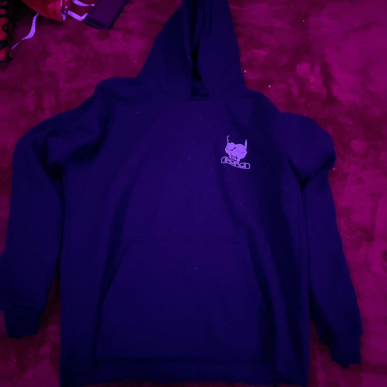 (SELF CROPPED) original black G59 hoodie! neck line... - Depop