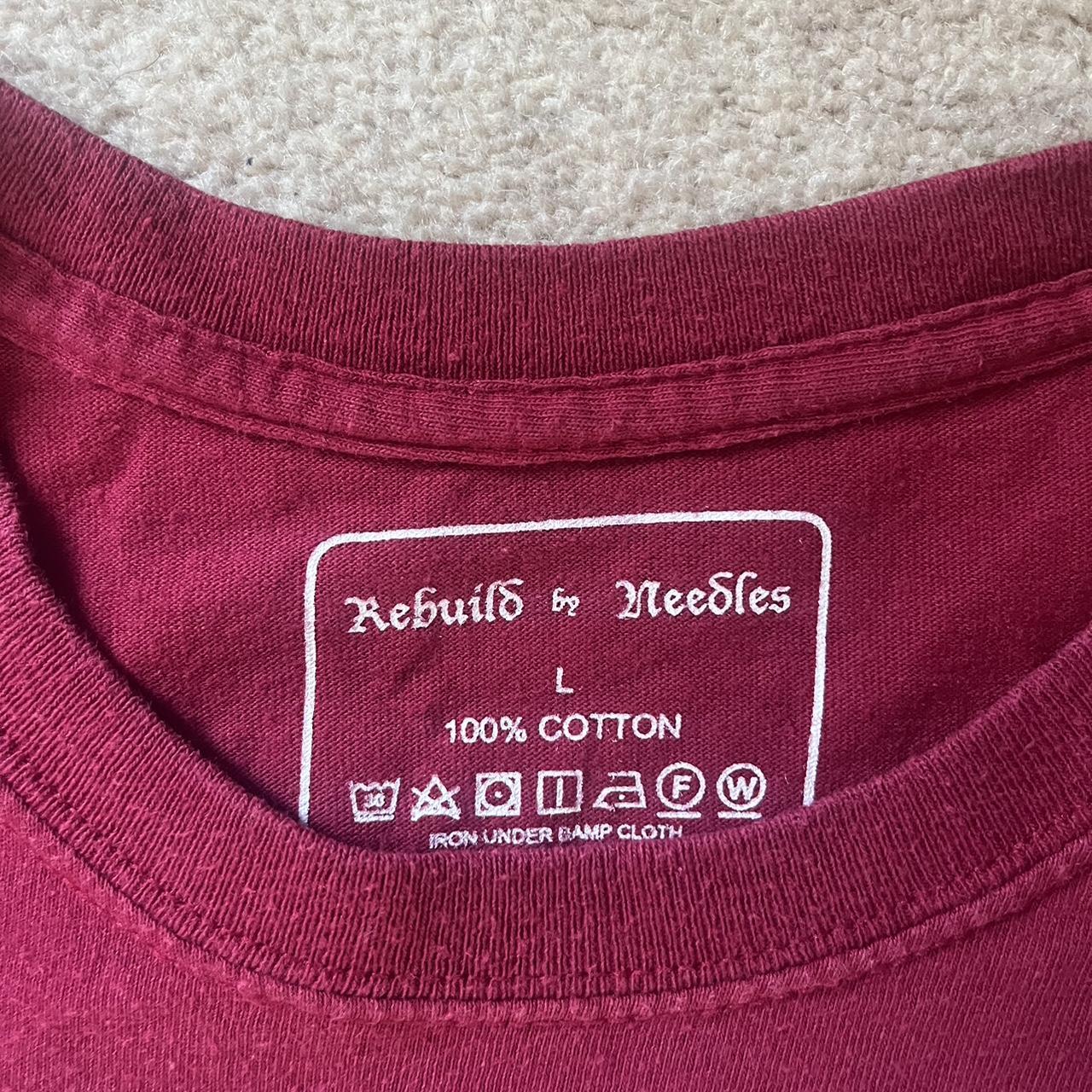Needles rebuild unique 7 cut t shirt Great... - Depop