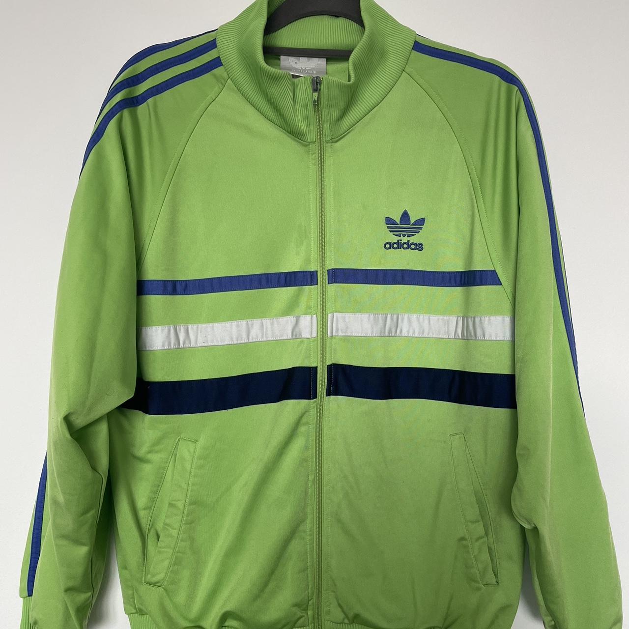 Vintage/Retro adidas originals track jacket with... - Depop