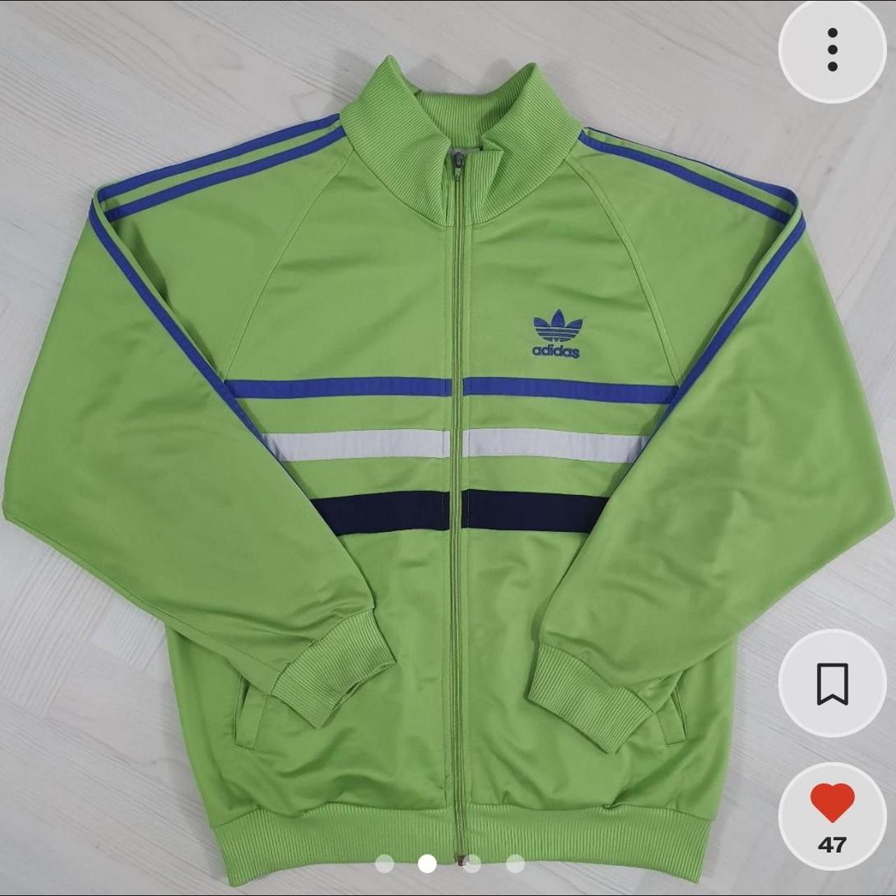 Vintage/Retro adidas originals track jacket with... - Depop