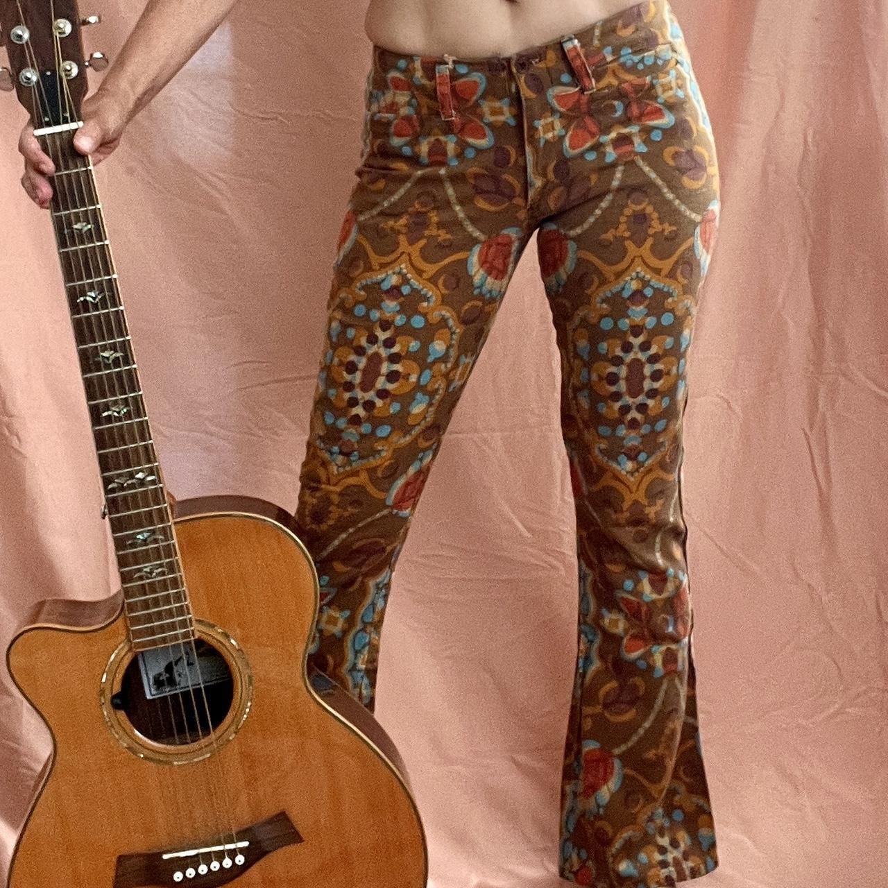 Groovy Retro Homemade Pants 😎 Made in the 90s with... | Depop