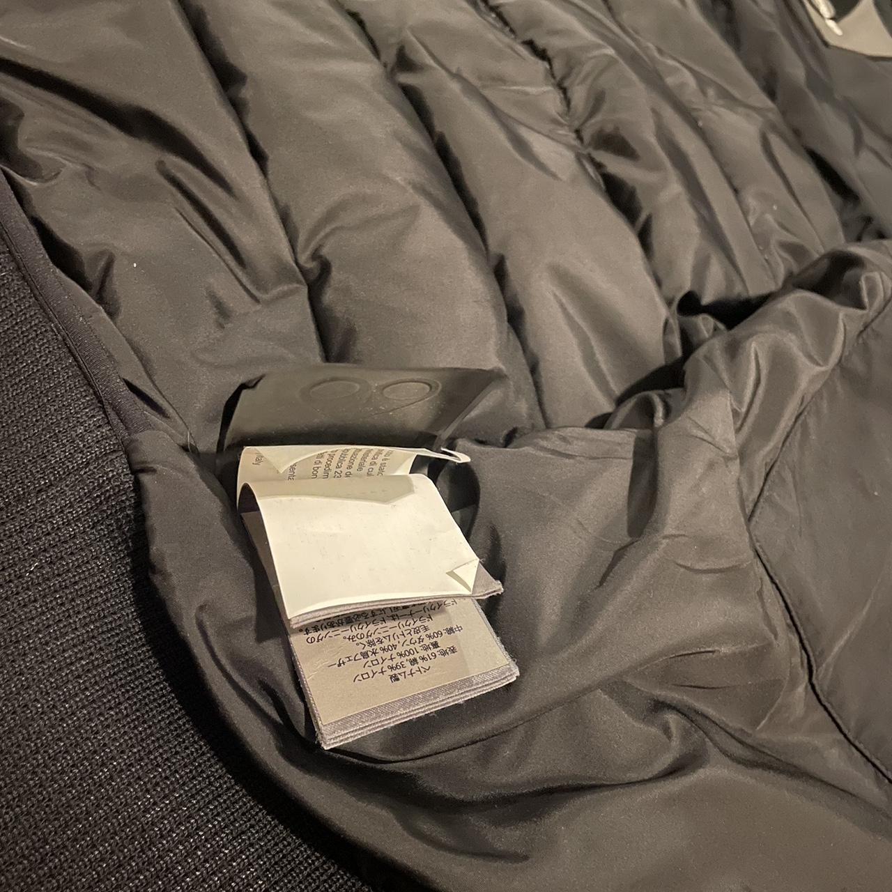 XL moose knuckles jacket all black with black fur... - Depop