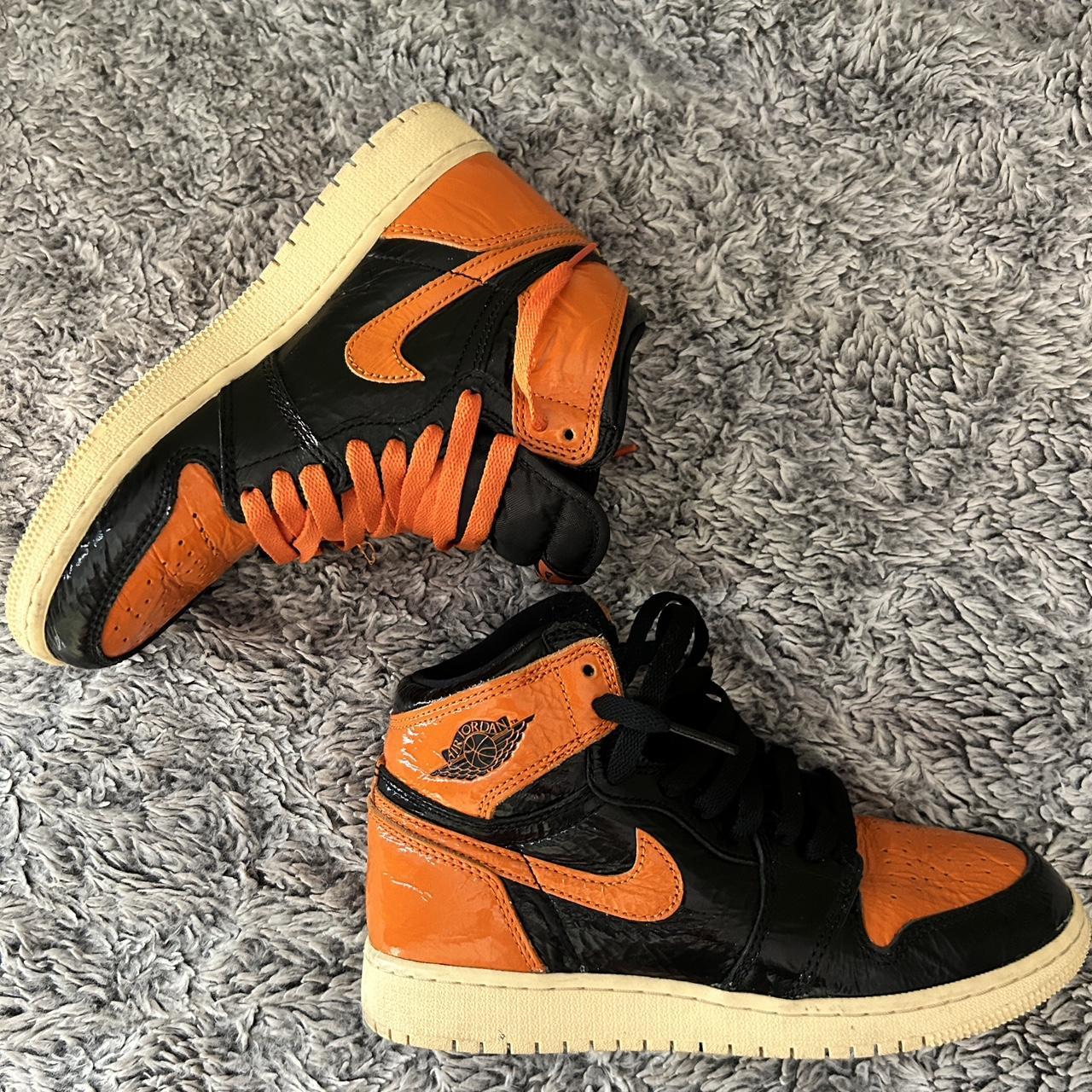 Air Jordan Shattered Backboard 1s Size 4Y boys... - Depop