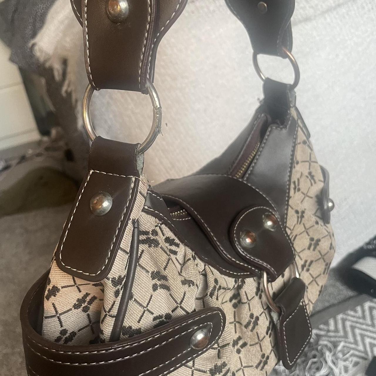 iets frans monogram side bag simialr style to... - Depop