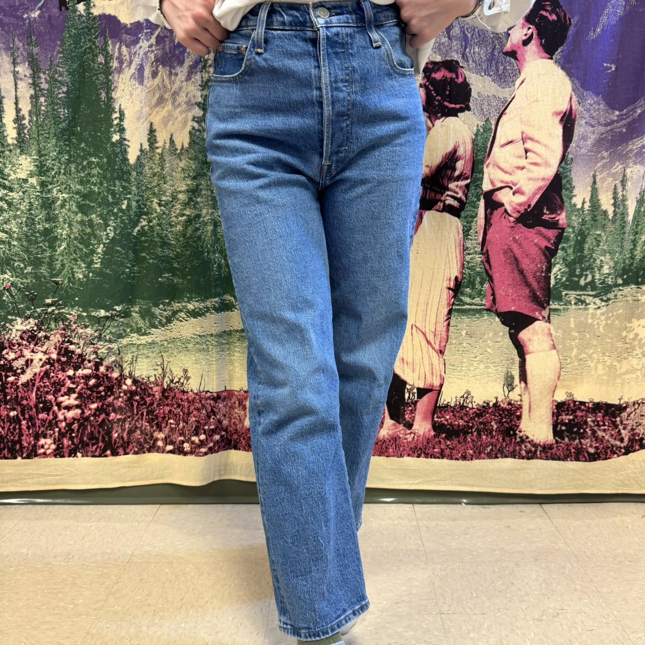 Levis high waisted vintage style jeans giving 80/90s... - Depop