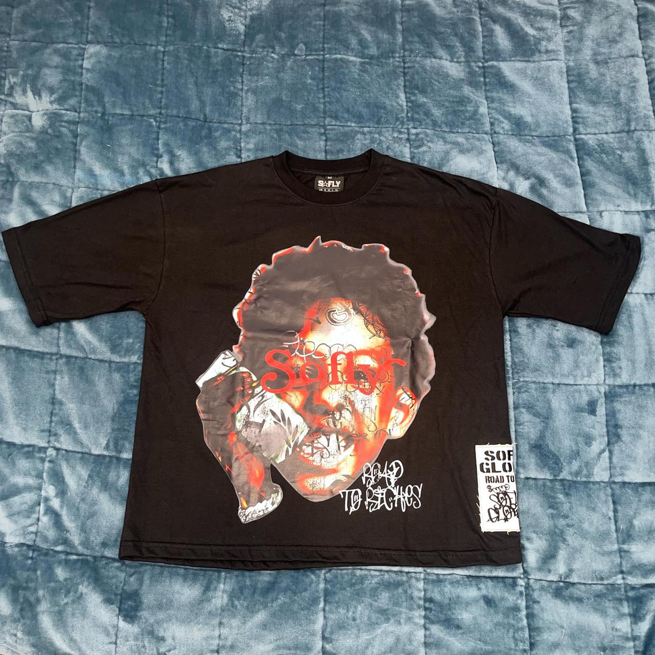 “SOFLY MIAMI” Road to Riches Tee - BLACK... | Depop