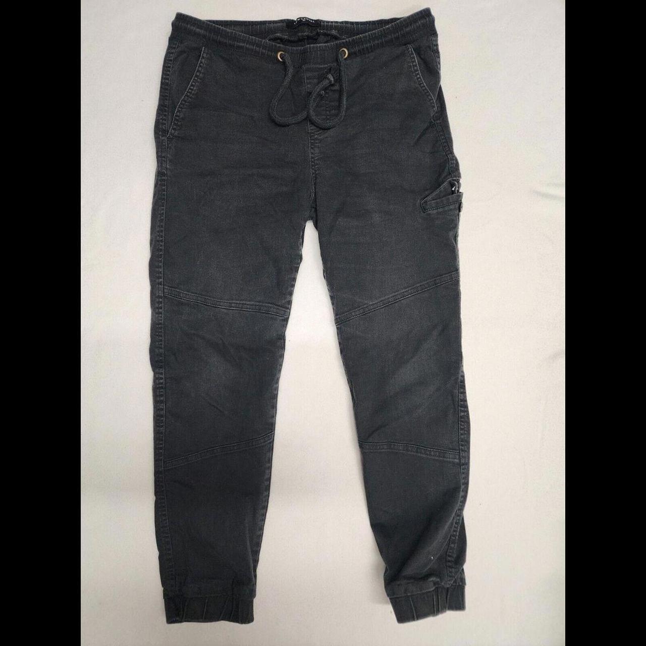 This LCW Casual Dark Kalip Slim Fit Black Jogger... - Depop