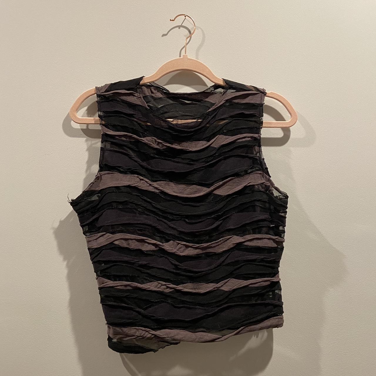 Disturbia Women’s Mesh Tank Top, UK 12 or US 8 - Depop