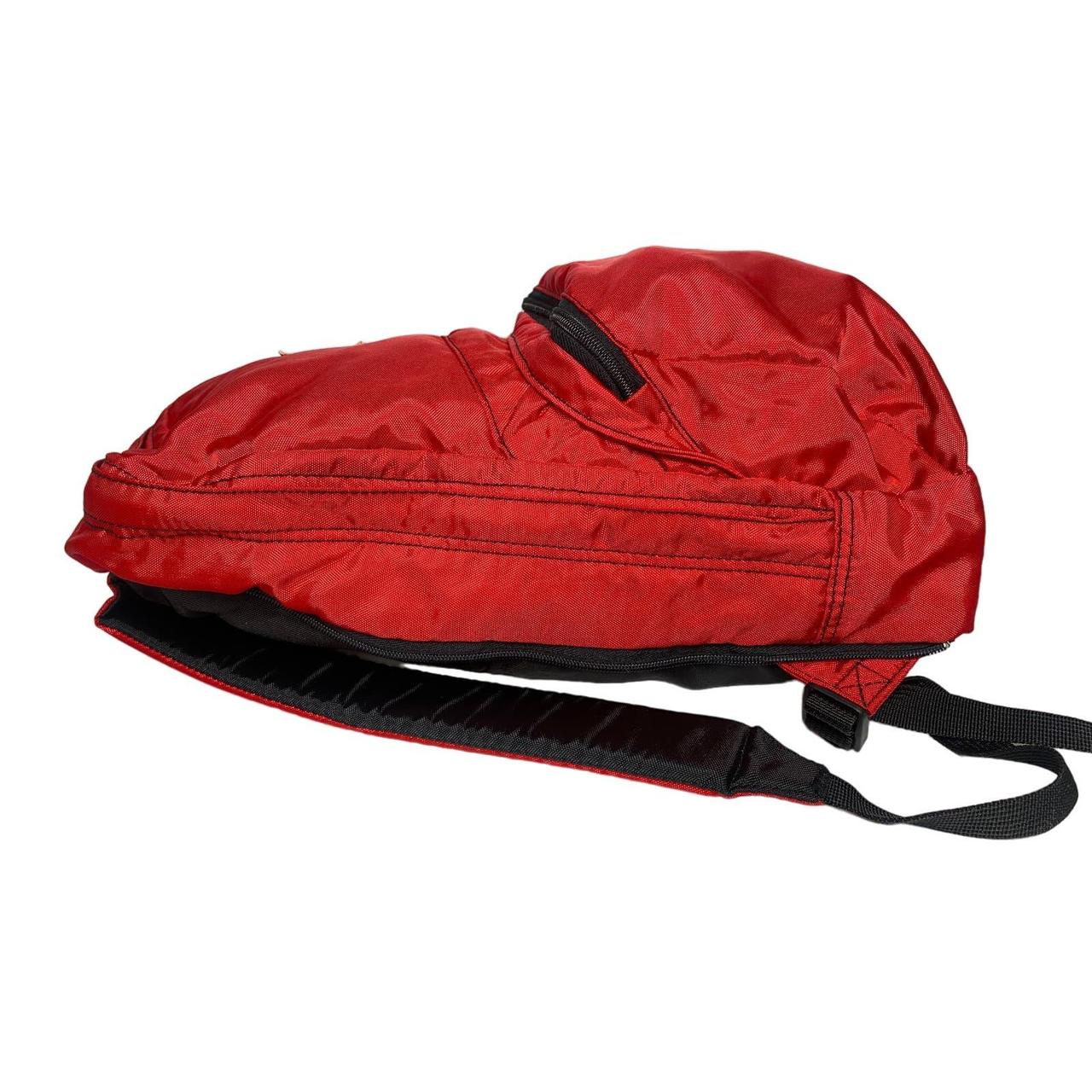 Marlboro Adventure Team Backpack Small Red Vintage... - Depop